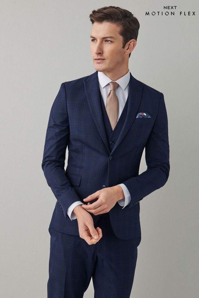Electric Blue Suits For Men