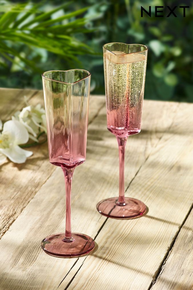 Purple champagne flutes store