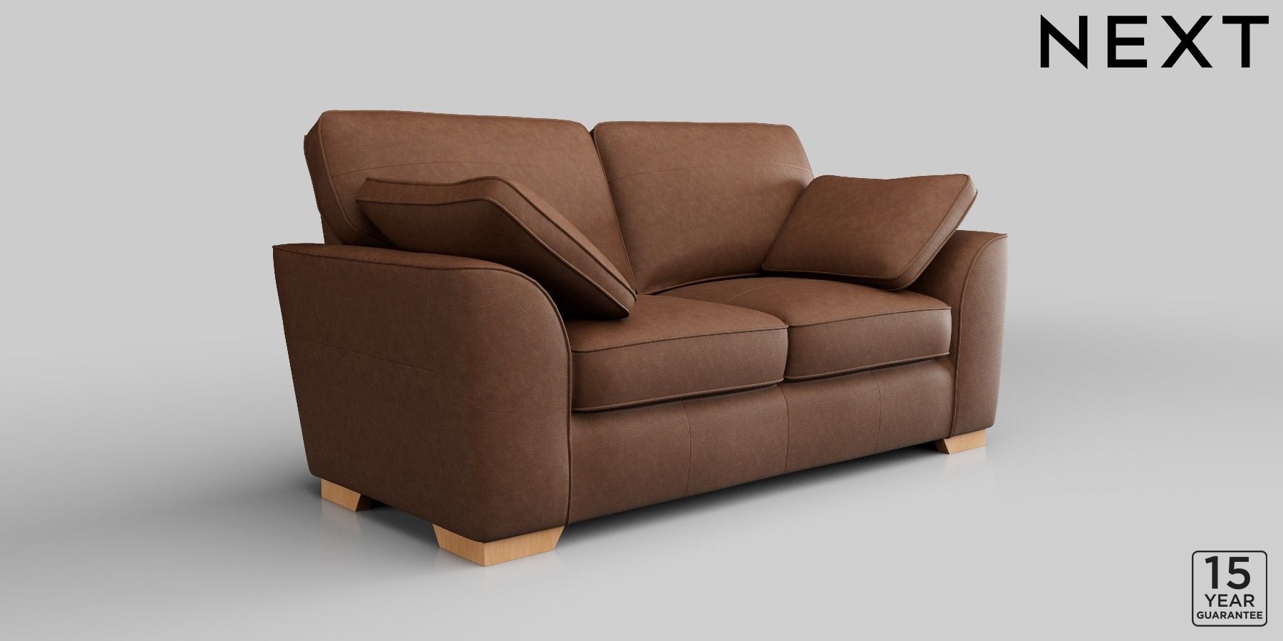Stamford Leather Medium Sofa