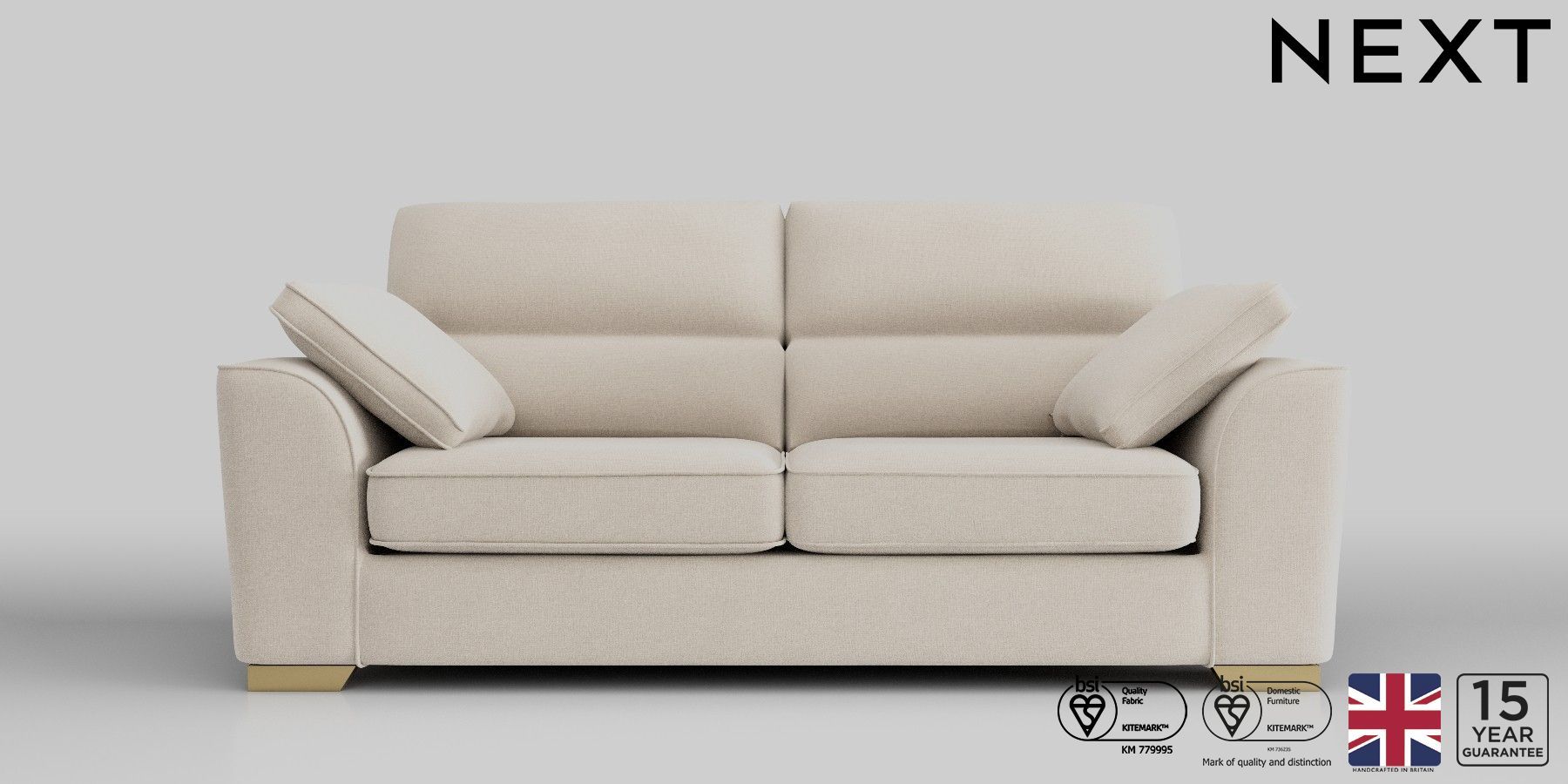 Stamford Highback Large Sofa