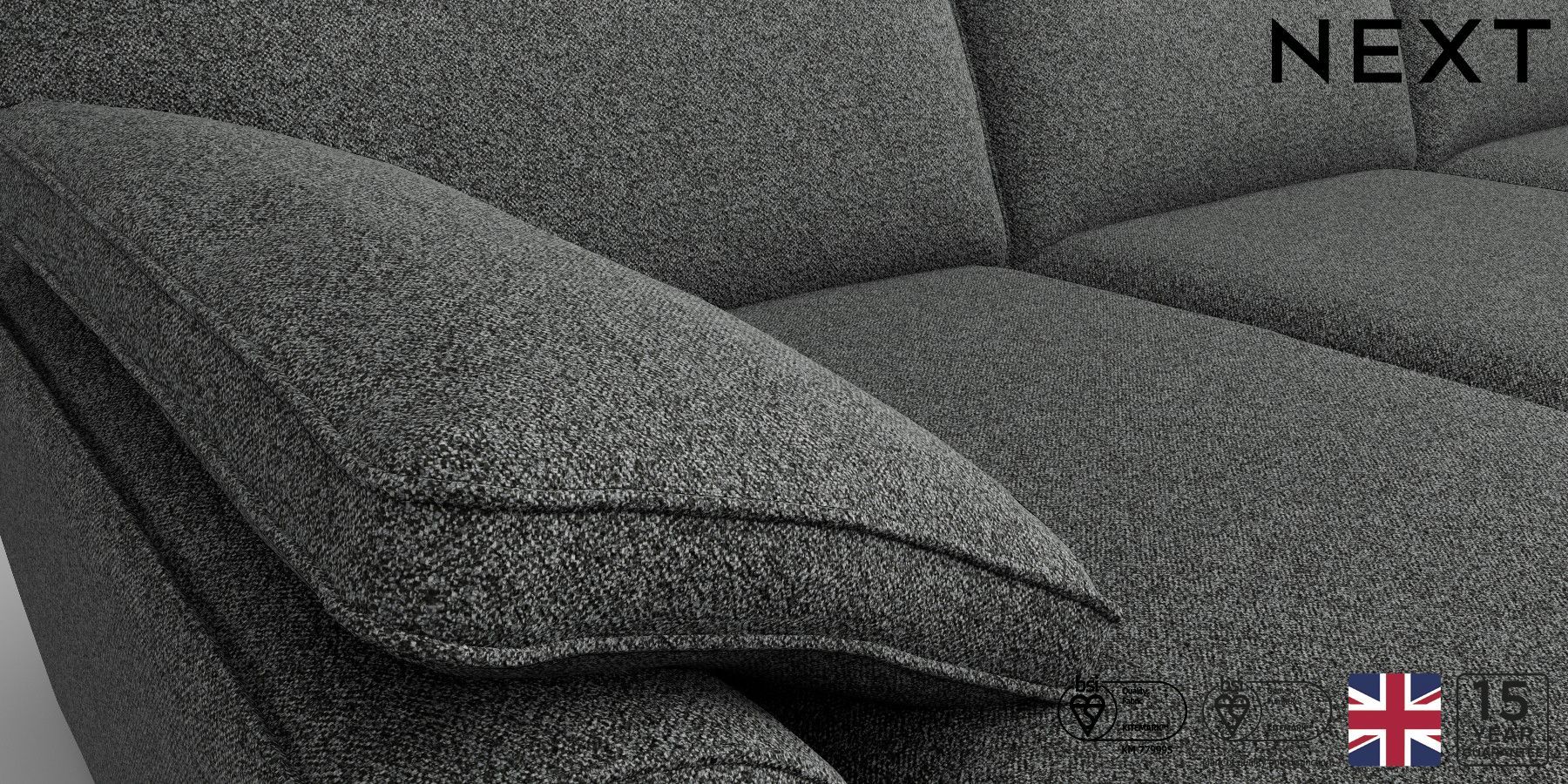 Buy Stamford Grand Relaxed Sit Large Sofa Chaise - Left Hand Casual ...