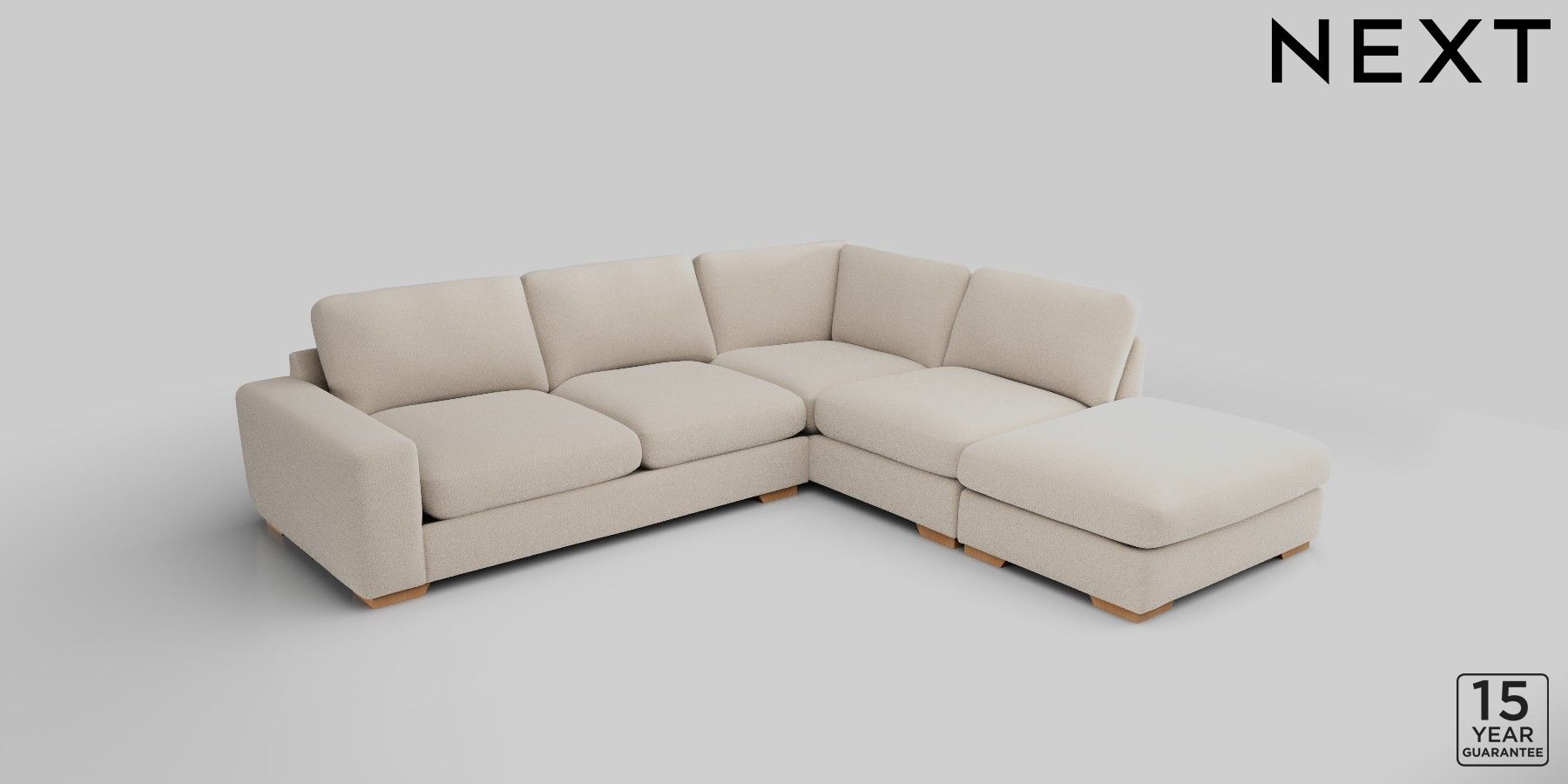 Buy Houghton Deep Relaxed Sit Large Open End Corner Chaise - Right Hand ...