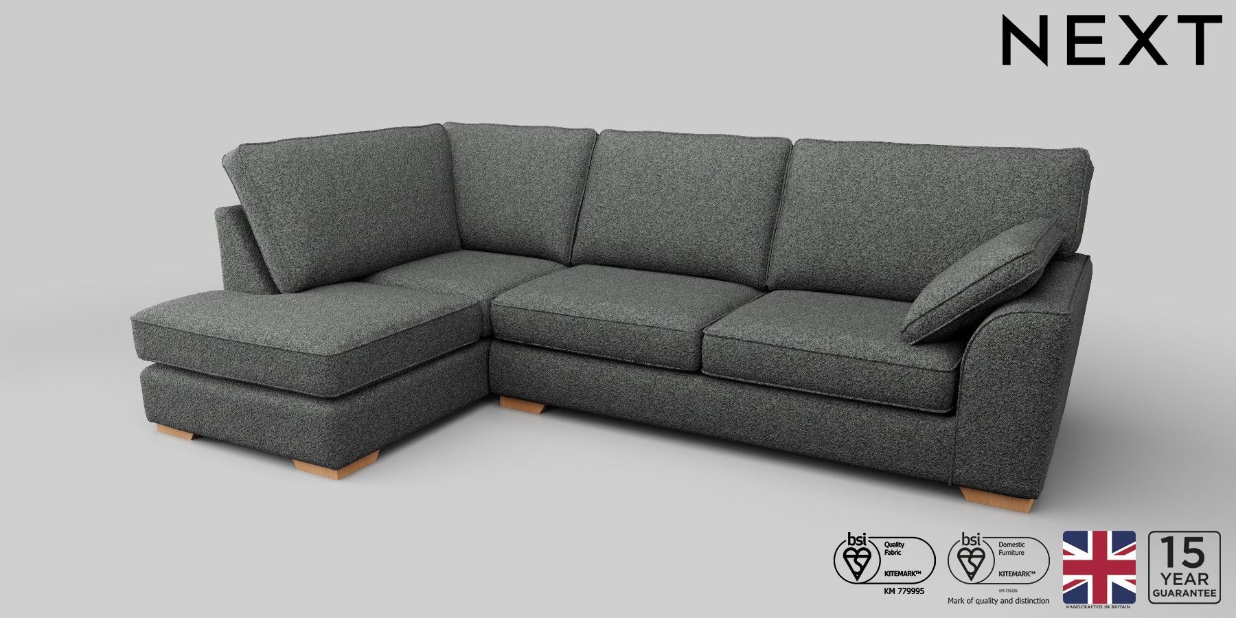 Stamford Large Corner Chaise - Left Hand