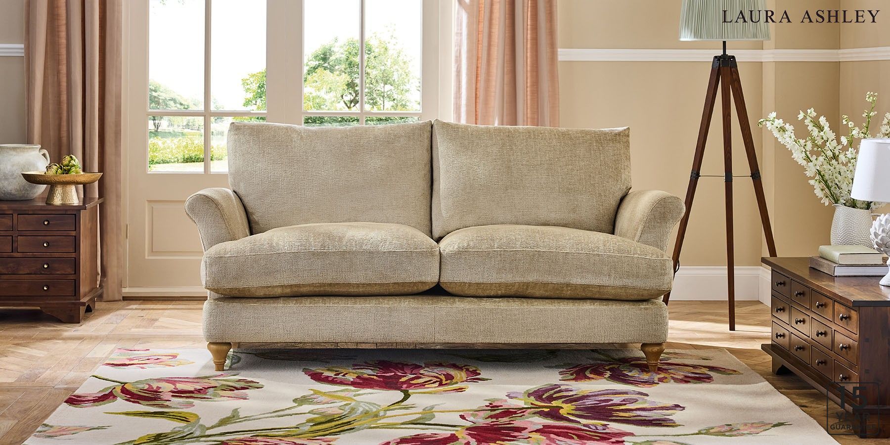 Westley by Laura Ashley 3 Seater Small Sofa