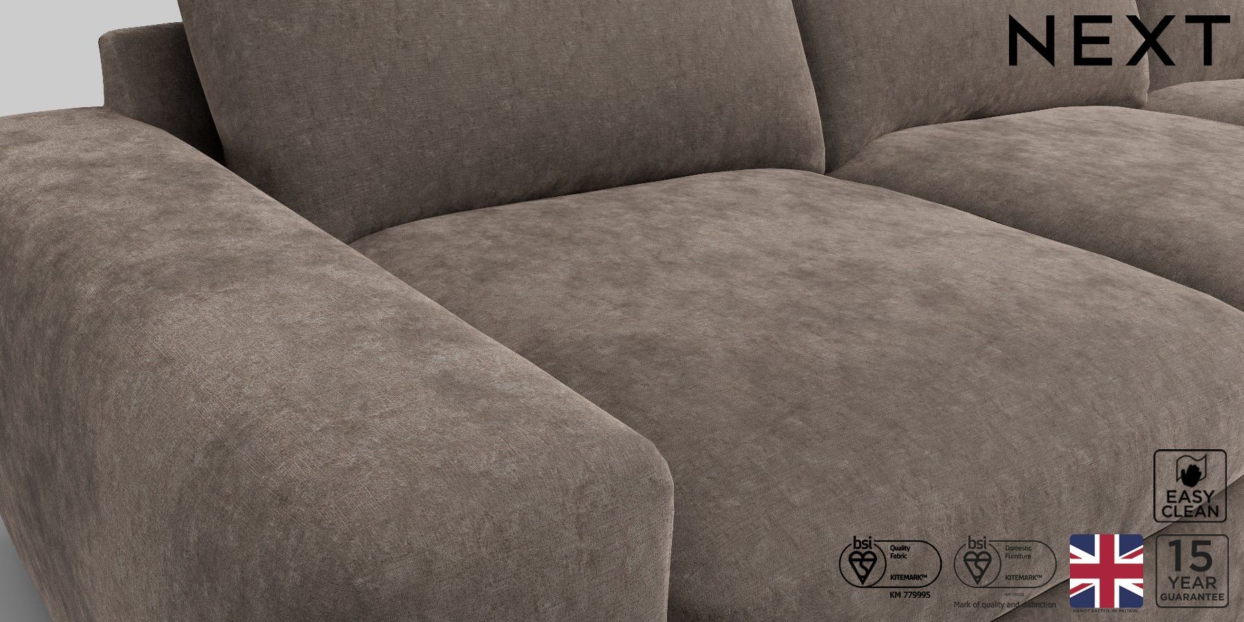 Buy Houghton Deep Relaxed Sit Large Open End Corner Chaise - Right Hand ...