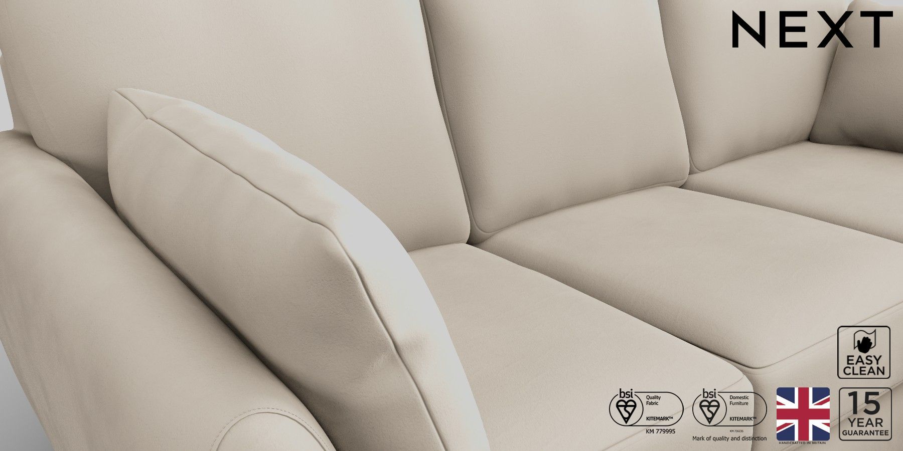 Wilson Small Sofa Chaise - Right Hand