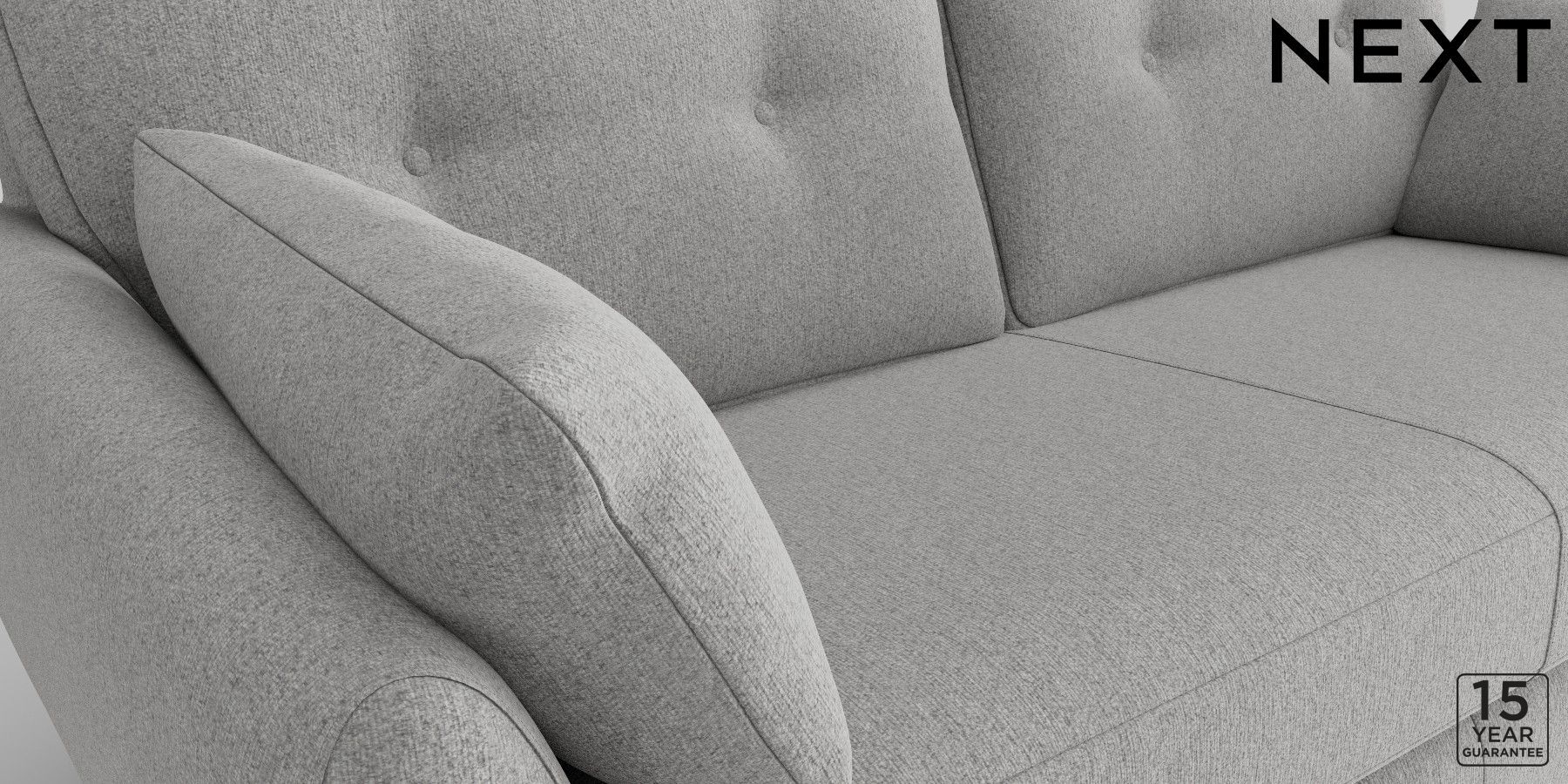 Wilson Buttoned Back Large Sofa