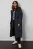 Buy Threadbare Black Longline Hooded Padded Jacket from the Next UK ...