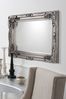 Buy Gallery Home Silver Carved Louis Mirror from the Next UK online shop
