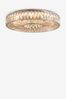 Buy Clear Aria Extra Large Flush Ceiling Light Fitting from the Next UK ...