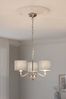 Buy Brushed Chrome Burford 3 Light Chandelier Ceiling Light from the ...