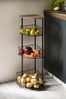 Buy Black Bronx Fruit & Vegetable Corner Storage Baskets Stand from the ...