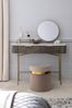 Buy Dark Grey Valencia Marble Mango Wood Dressing Table from the Next ...