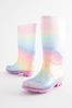 Buy Rainbow Glitter Wellies from the Next UK online shop