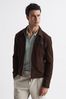 Buy Reiss Riley Suede Zip-Through Jacket from the Next UK online shop