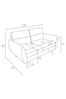 Buy Wilson Compact 2 Seater Sofa In A Box from Next Ireland