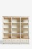 Buy Cream Malvern Superwide Bookcase Shelf from the Next UK online shop