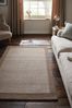 Buy Dark Natural Darcy Rug from the Next UK online shop