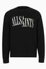 Buy AllSaints Black Stacked Crew Jumper from the Next UK online shop