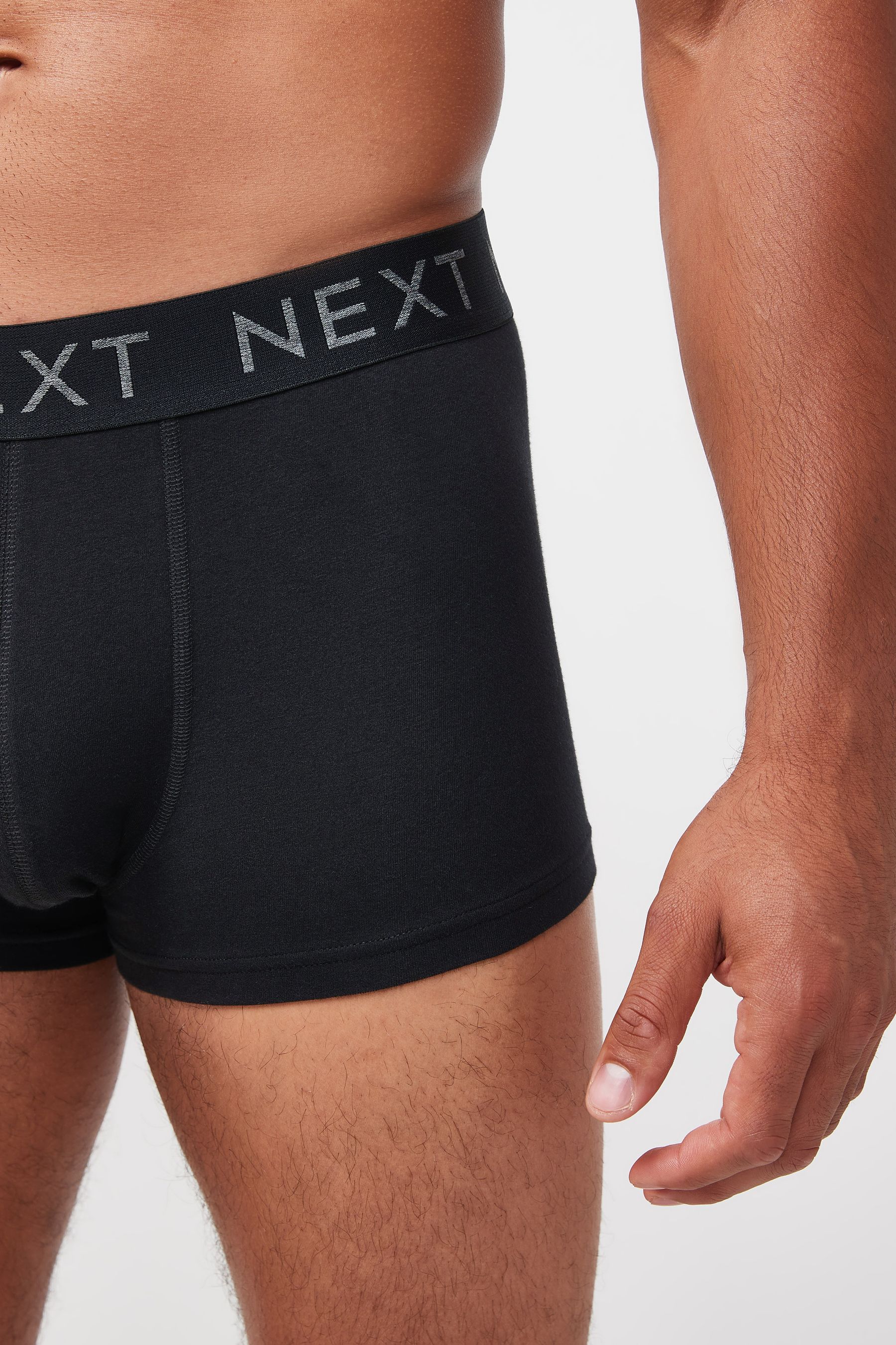 Buy Black 4 pack Hipster Boxers from Next Israel
