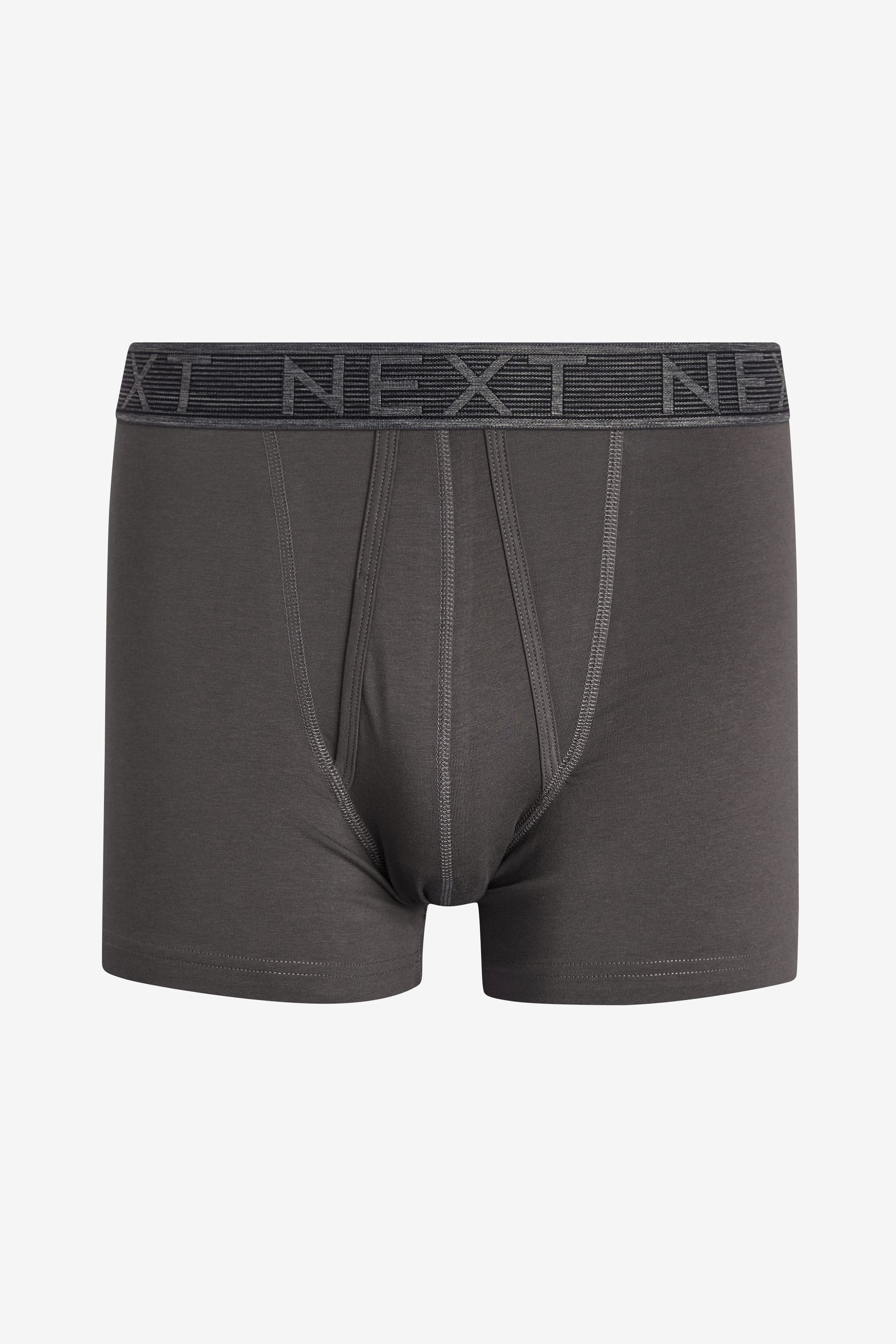 Buy Grey 4 pack A-Front Boxers from the Next UK online shop