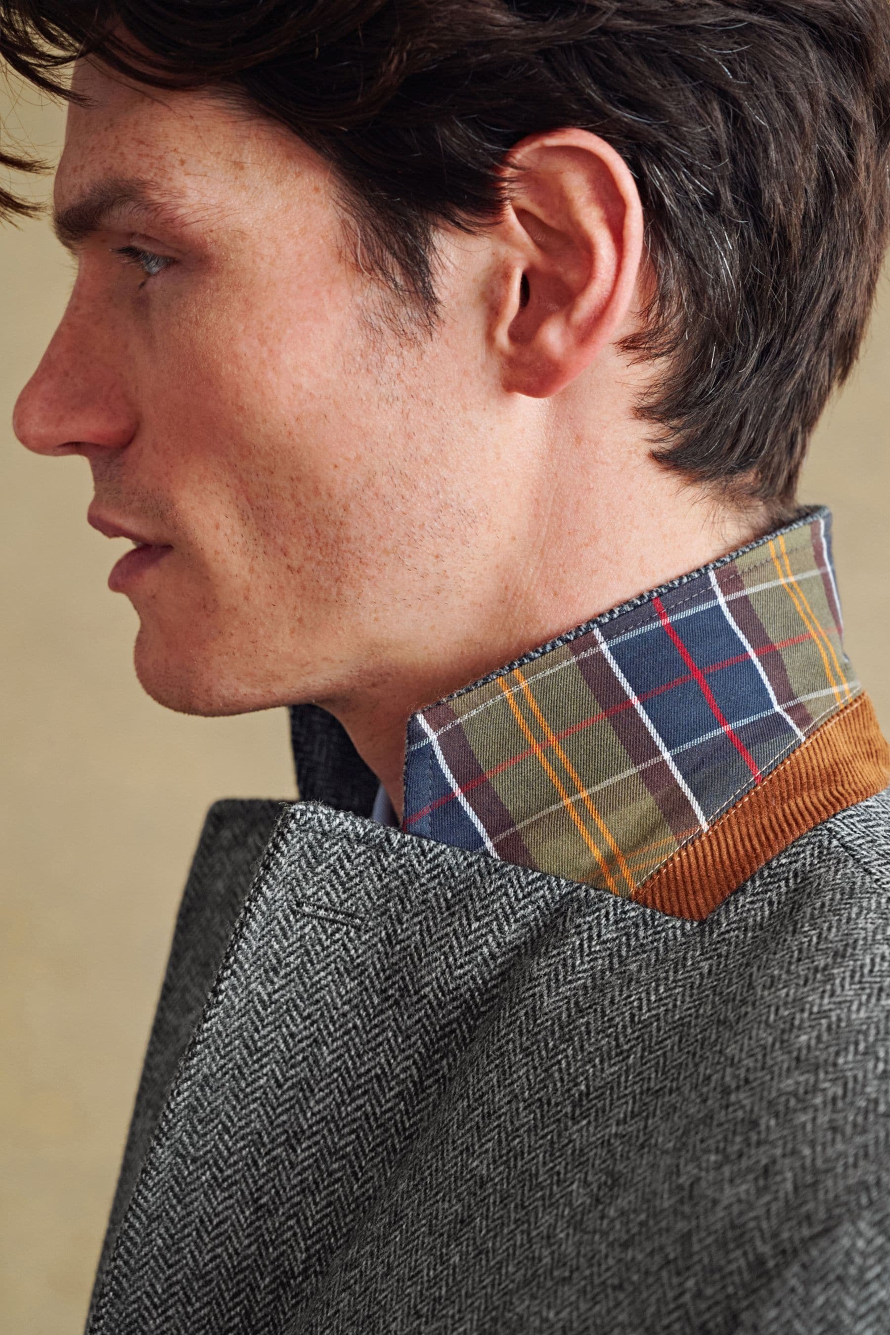 Buy Barbour® Grey Herringbone Suit Jacket from the Next UK online shop