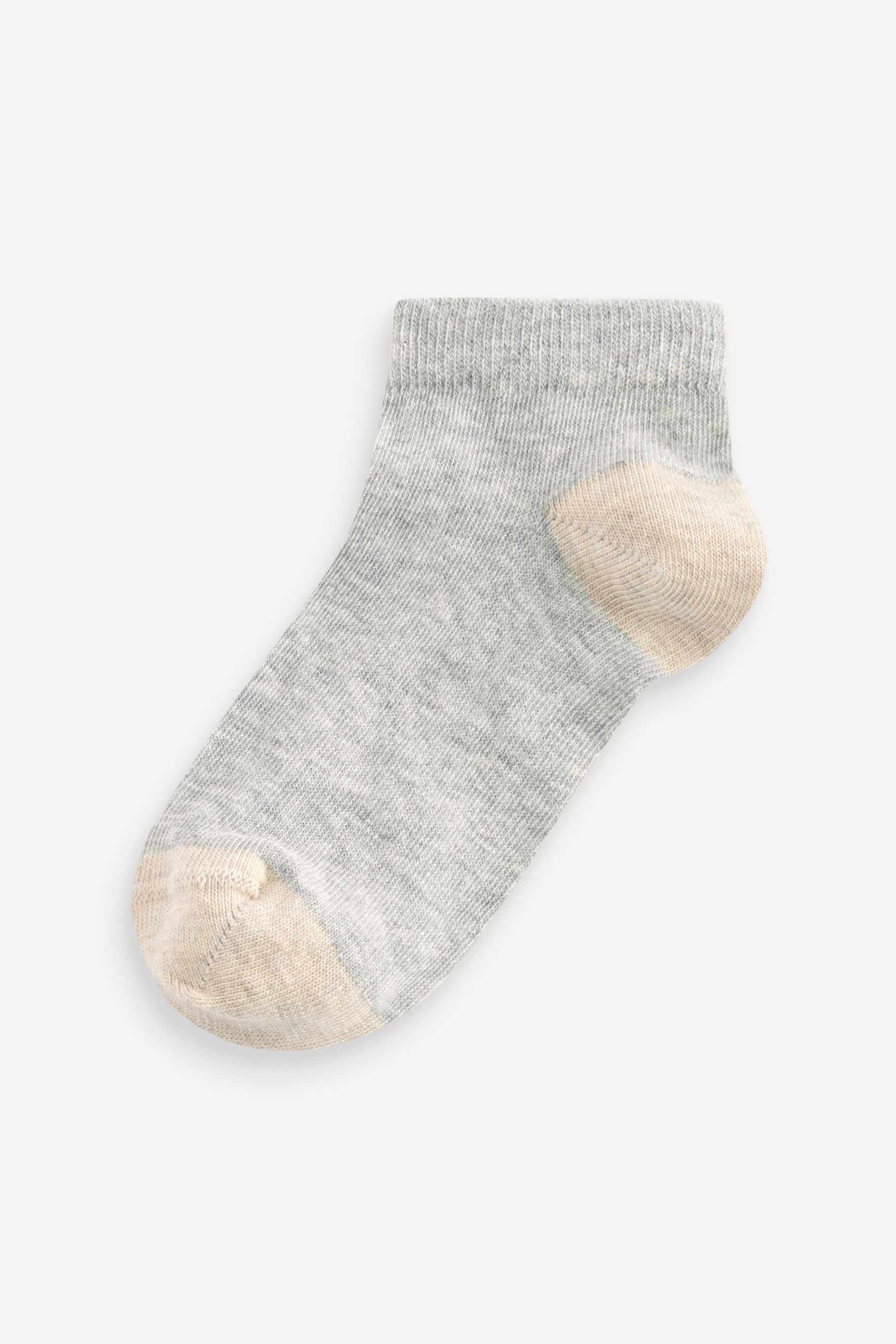 Buy Neutral Cotton Rich Trainer Socks 7 Pack from the Next UK online shop