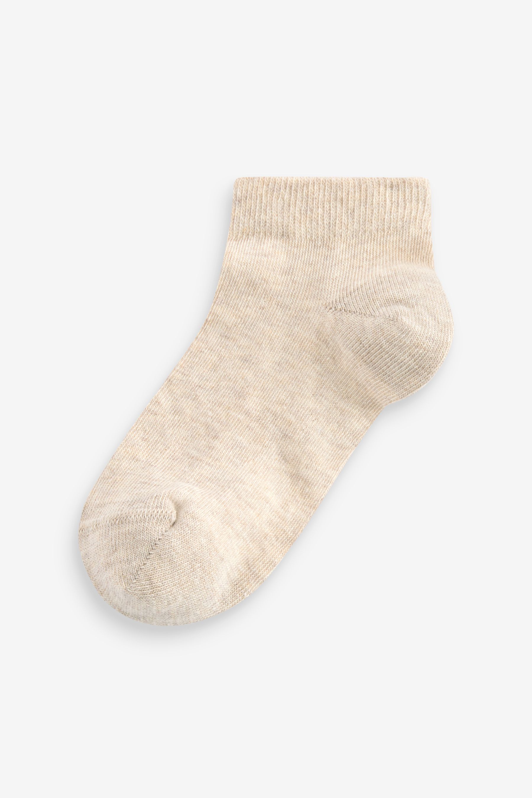 Buy Neutral Cotton Rich Trainer Socks 7 Pack from the Next UK online shop