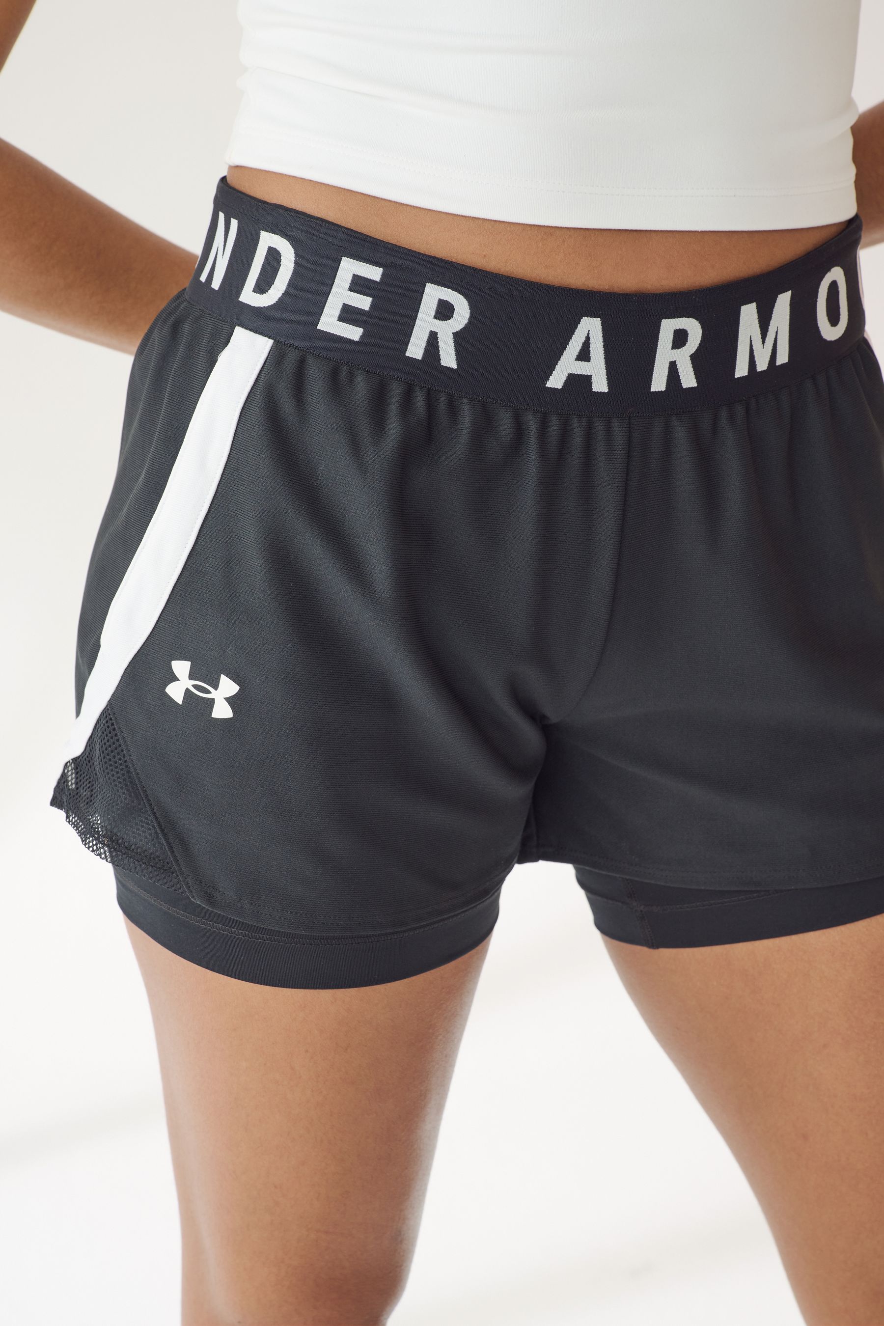 Buy Under Armour Black 2-In-1 Shorts from the Next UK online shop