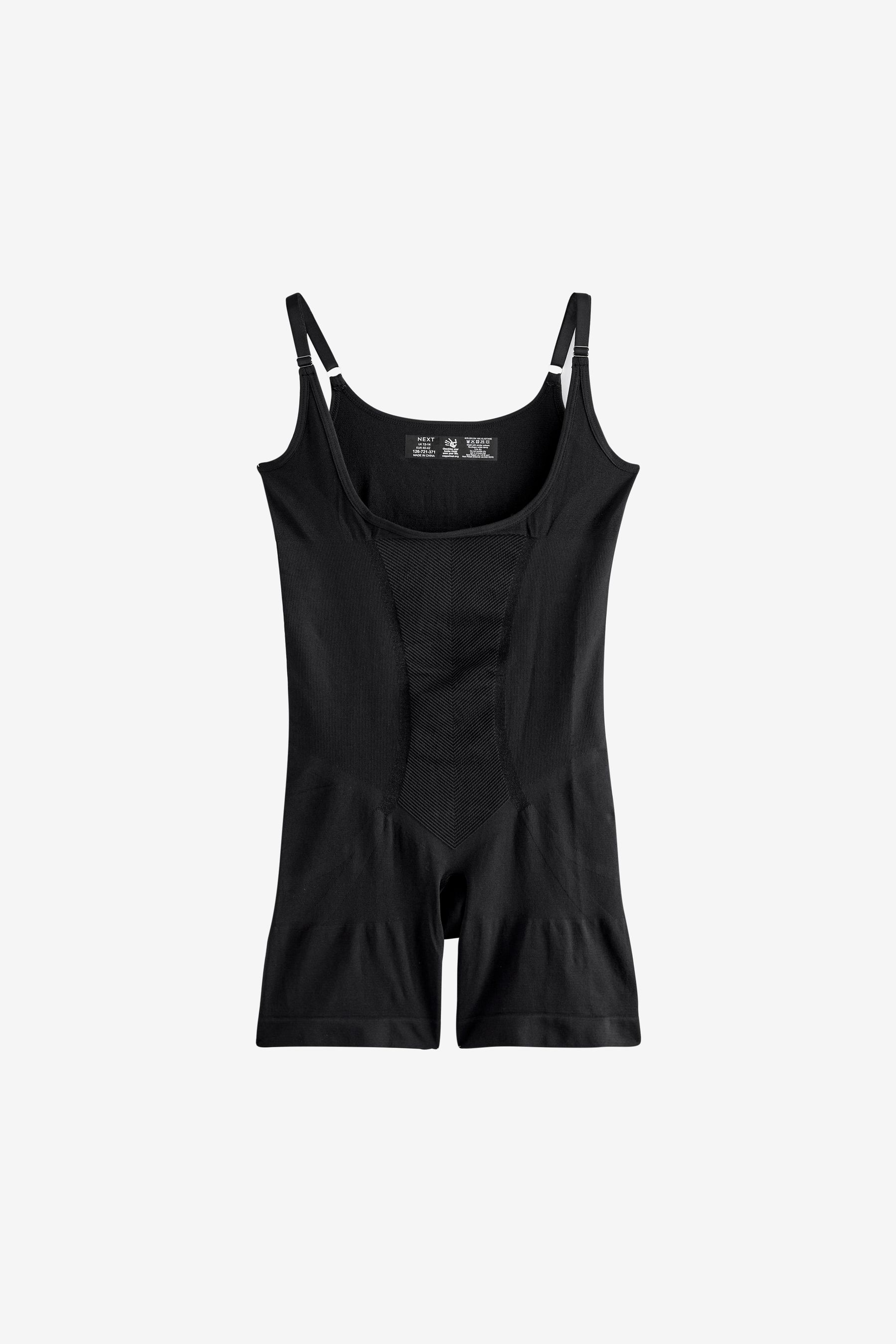 Buy Black Firm Tummy Control Wear Your Own Bra Body from the Next UK ...