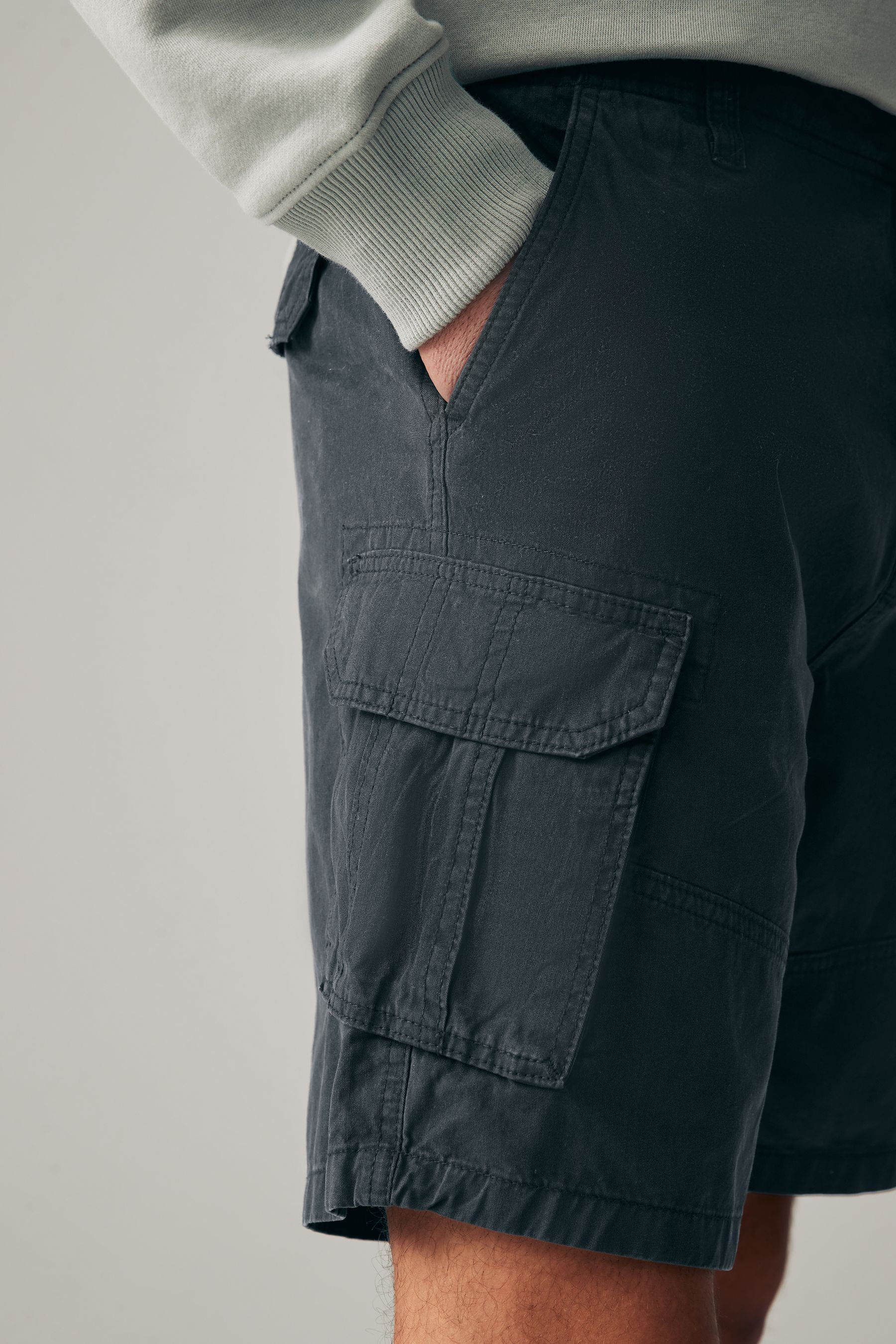 Buy Navy/Grey Cargo Shorts 2 Pack from the Next UK online shop