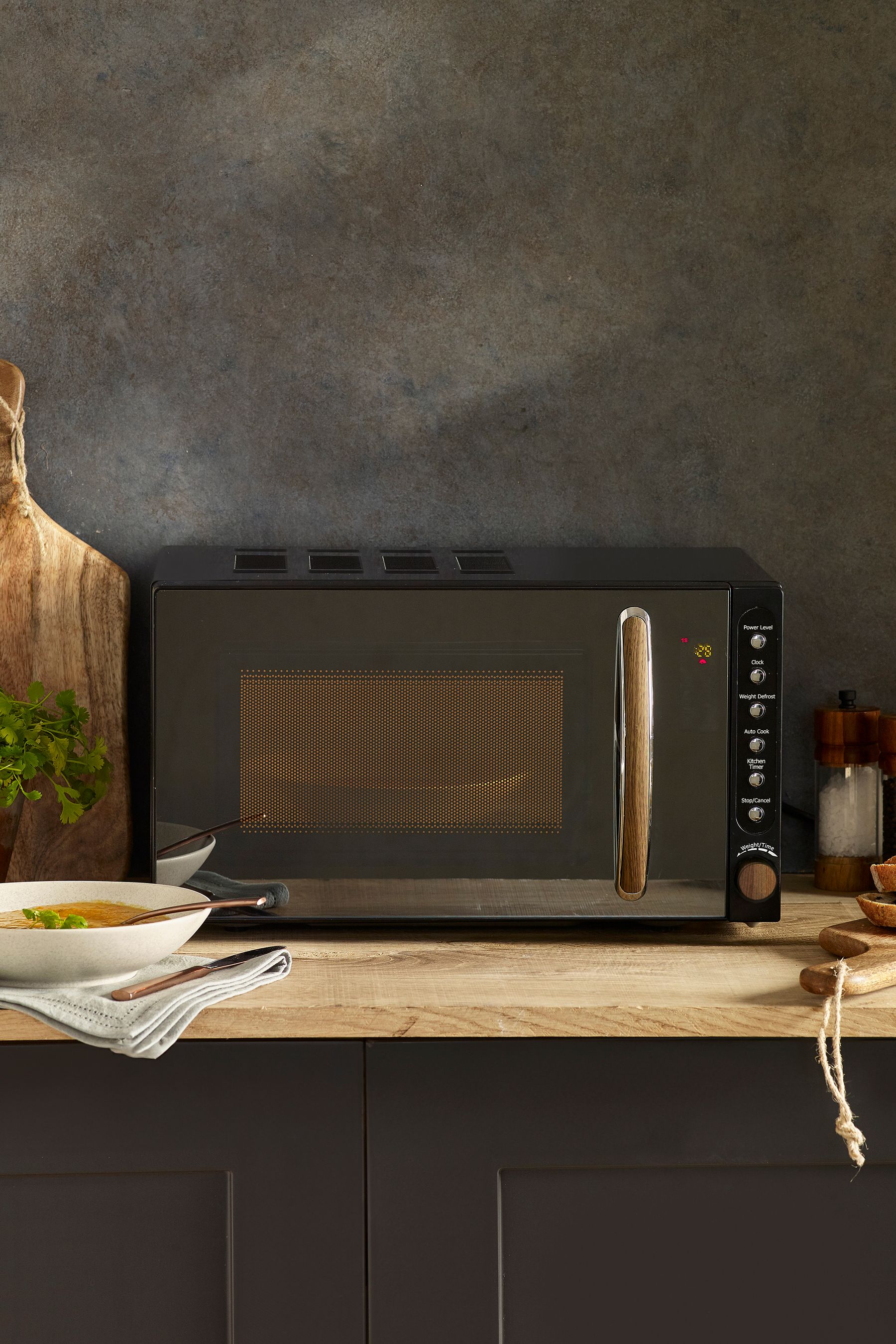 Buy Black Bronx 800W 20L Digital Microwave from Next Ireland