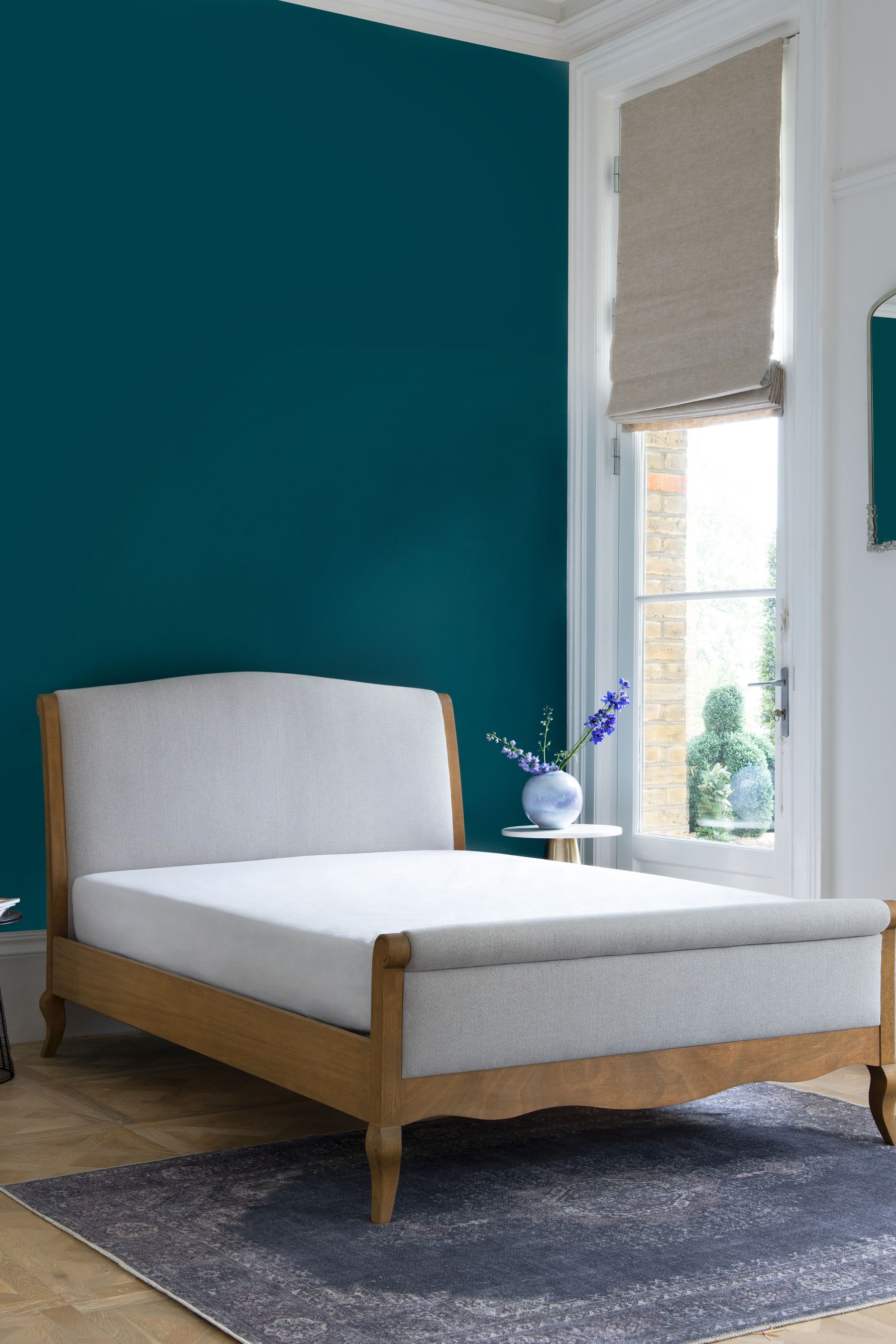 Buy Wood and Light Natural Collection Luxe Josie With Footend Bed Frame ...