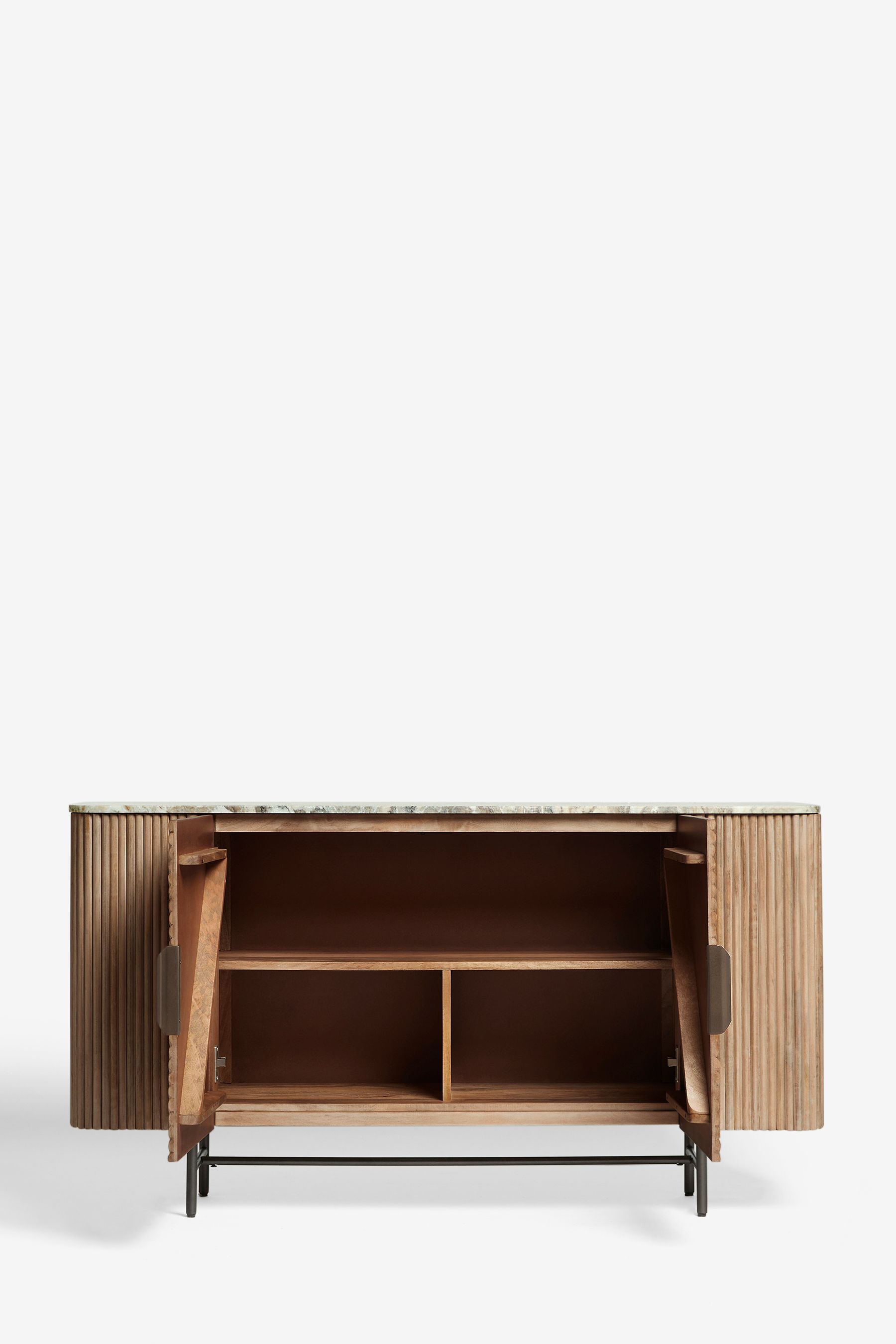 Buy Natural Valencia Marble Mango Wood Large Sideboard from the Next UK ...