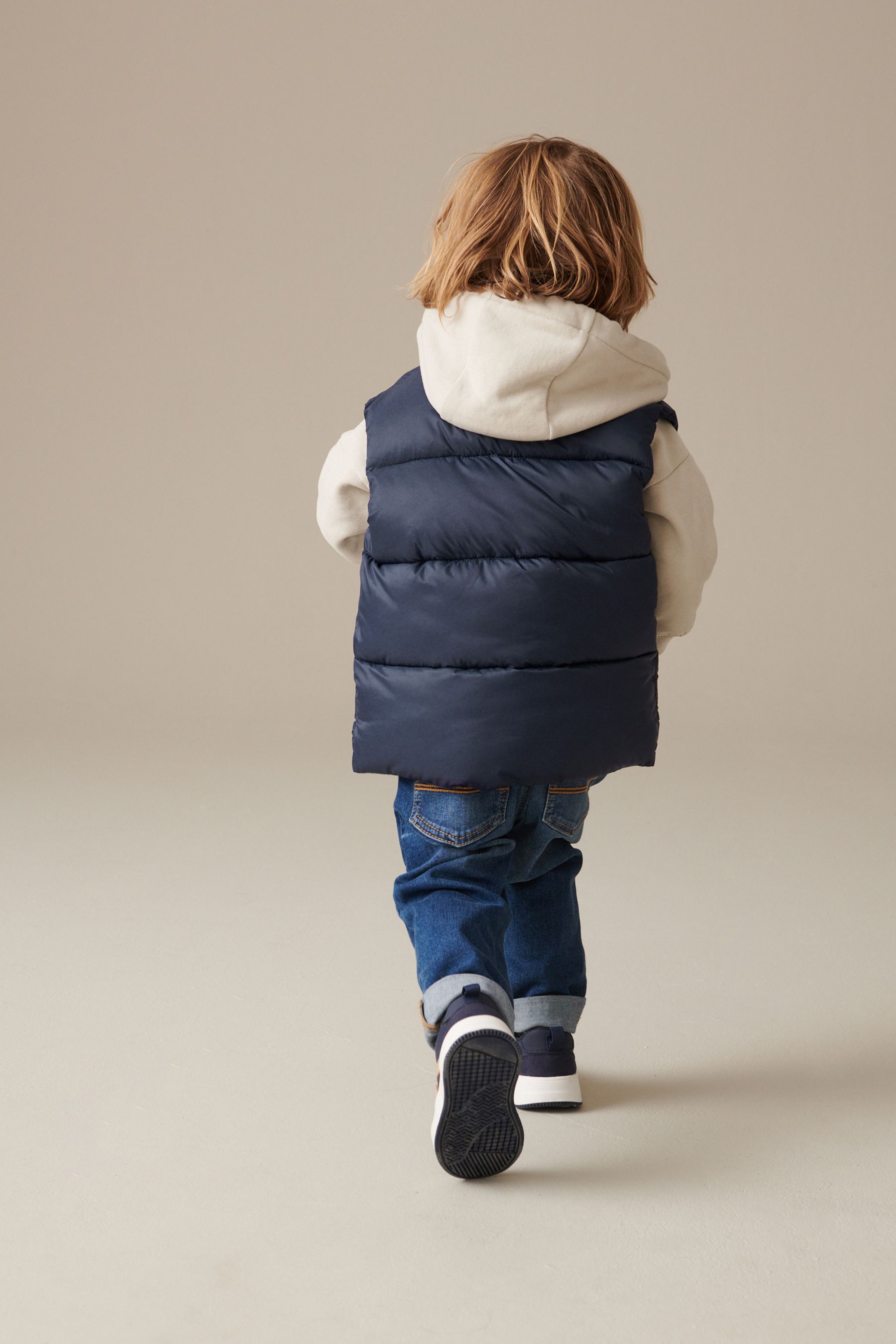 Buy Navy Blue Padded Gilet (3mths-10yrs) from the Next UK online shop