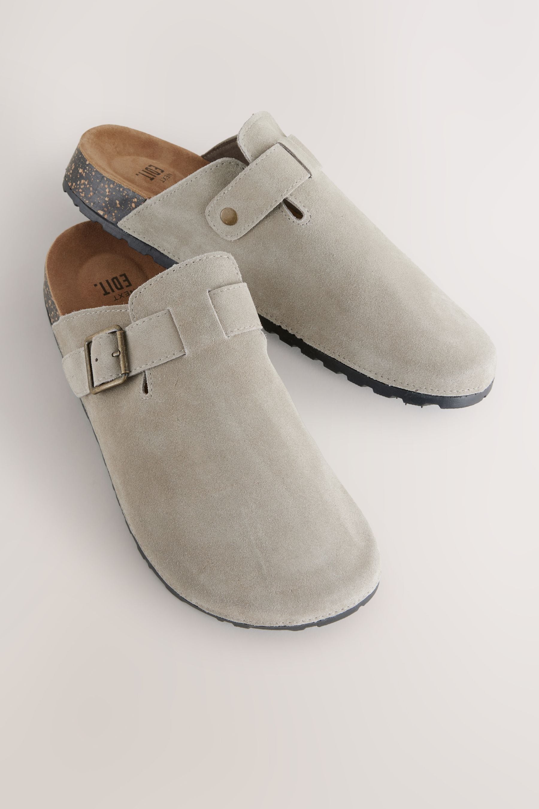 Buy Stone EDIT Suede Mules from the Next UK online shop