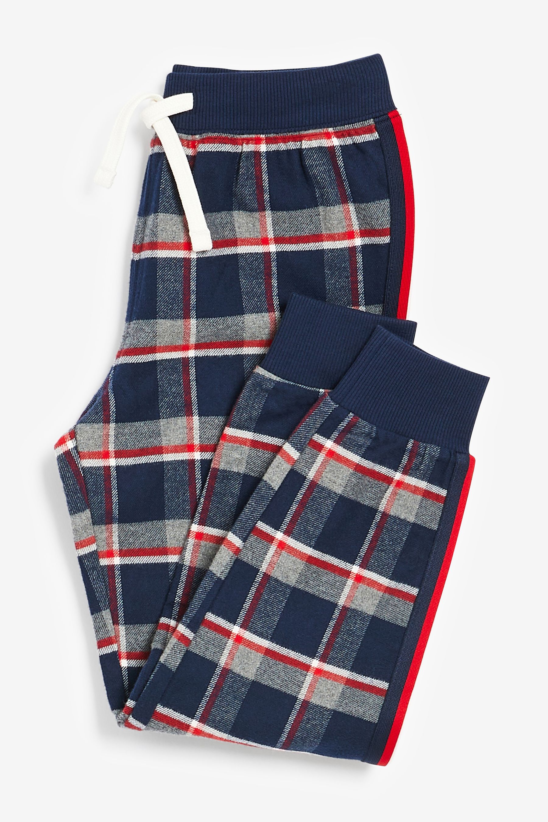Buy Red/Navy 2 Pack Check Pyjamas (3-16yrs) from Next Australia