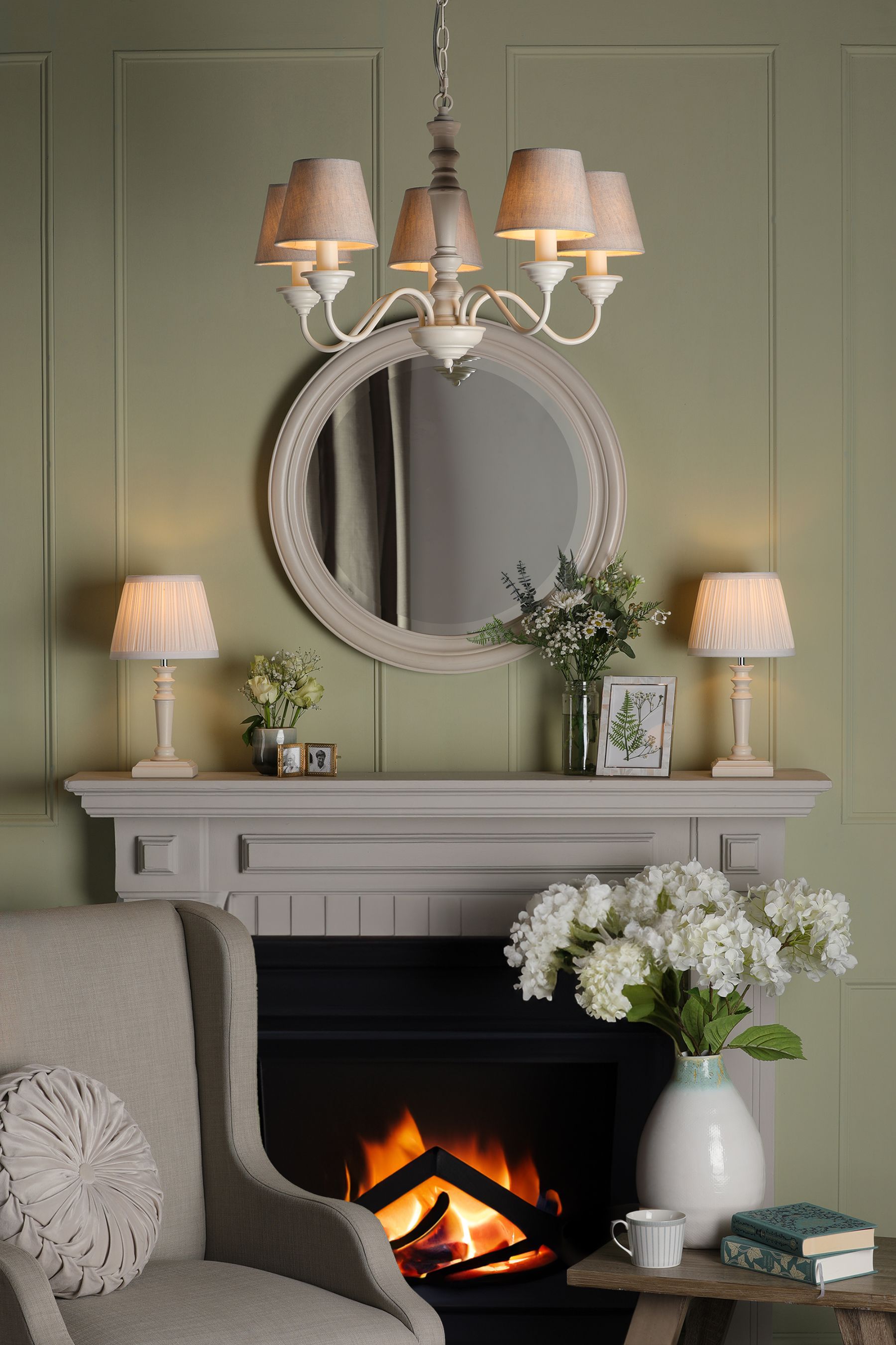 Buy Laura Ashley Set of 2 White Tate Table Lamp from the Next UK online ...