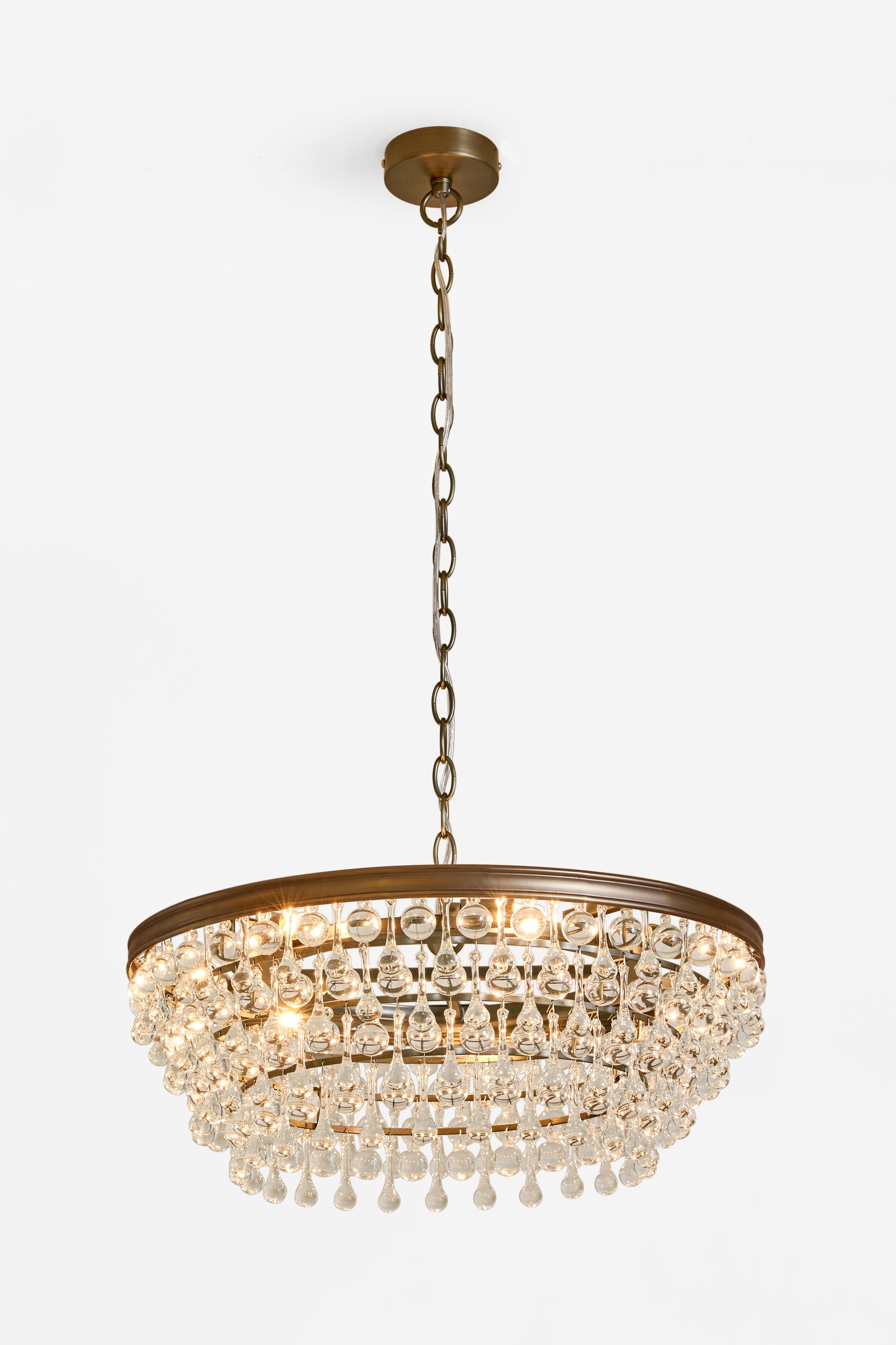 Buy Bronze Amelia 7 Light Chandelier Ceiling Light from the Next UK ...