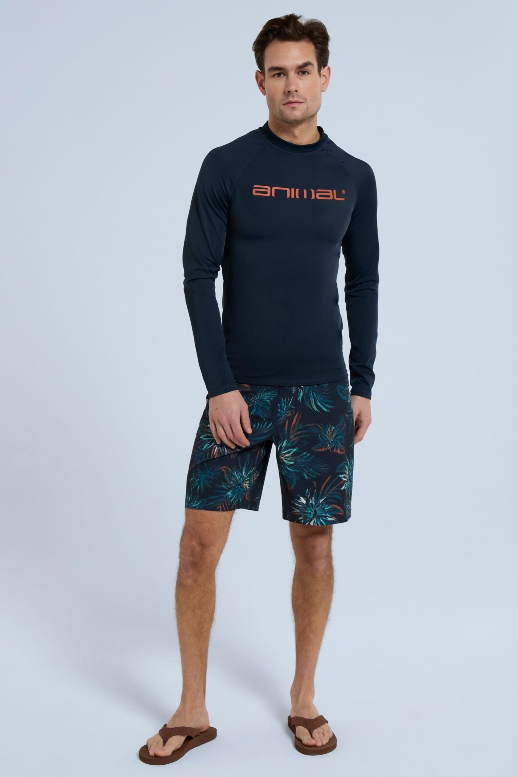 Buy Animal Sonny Mens Logo Rash Vest from the Next UK online shop