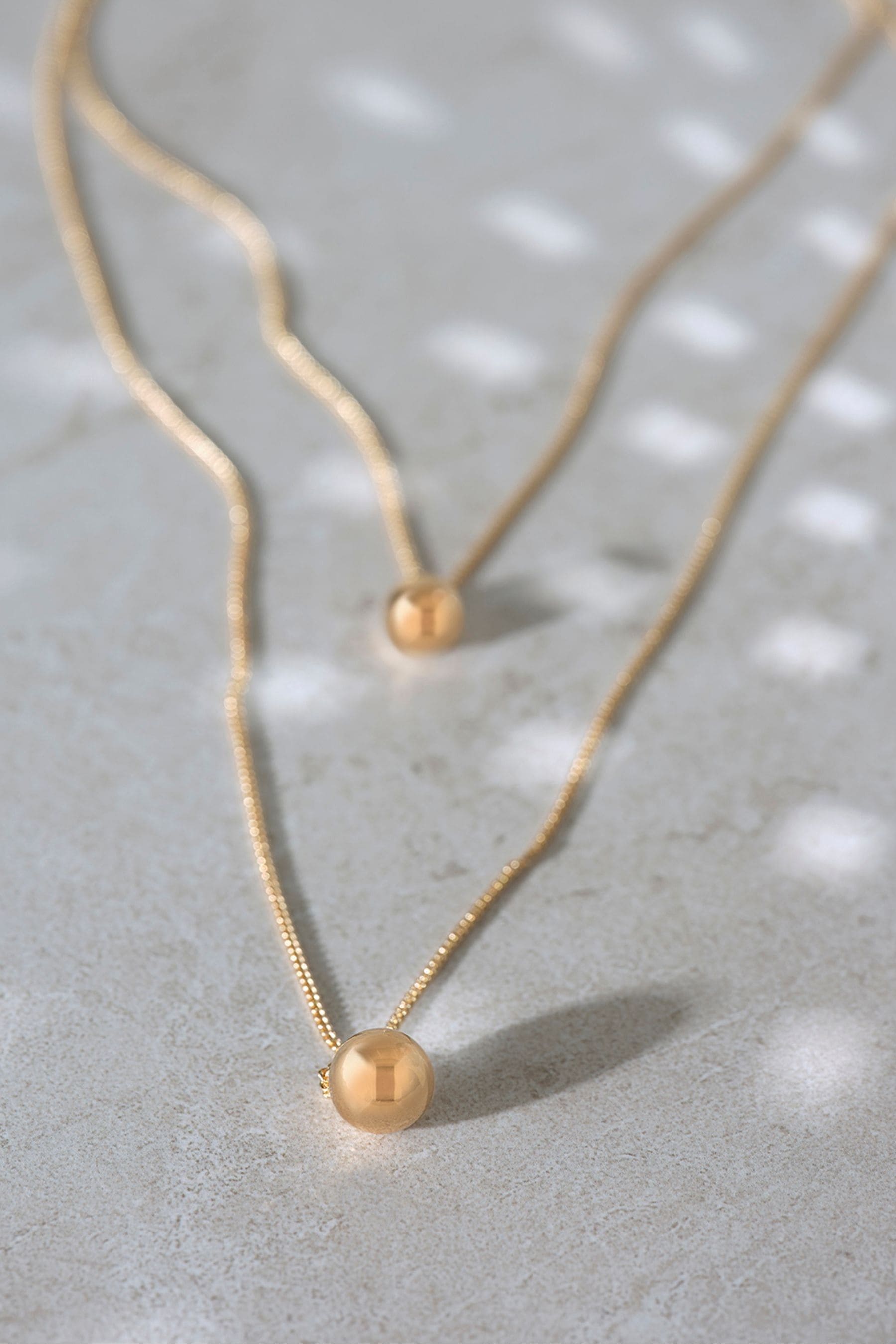 Buy Mint Velvet Gold Tone Double Necklace from the Next UK online shop