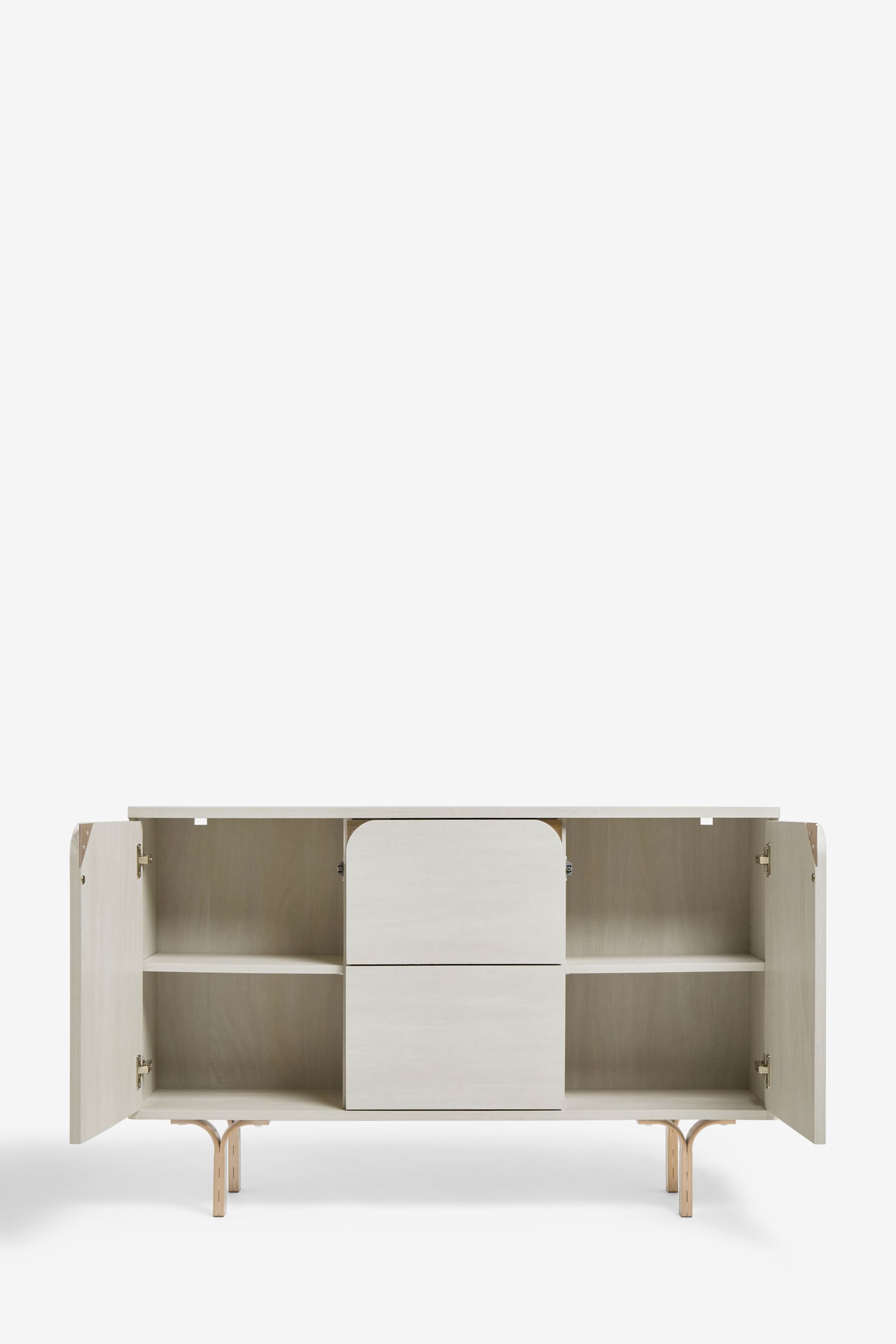 Buy Light Evie Oak Effect Space Saving Large Sideboard from the Next UK ...