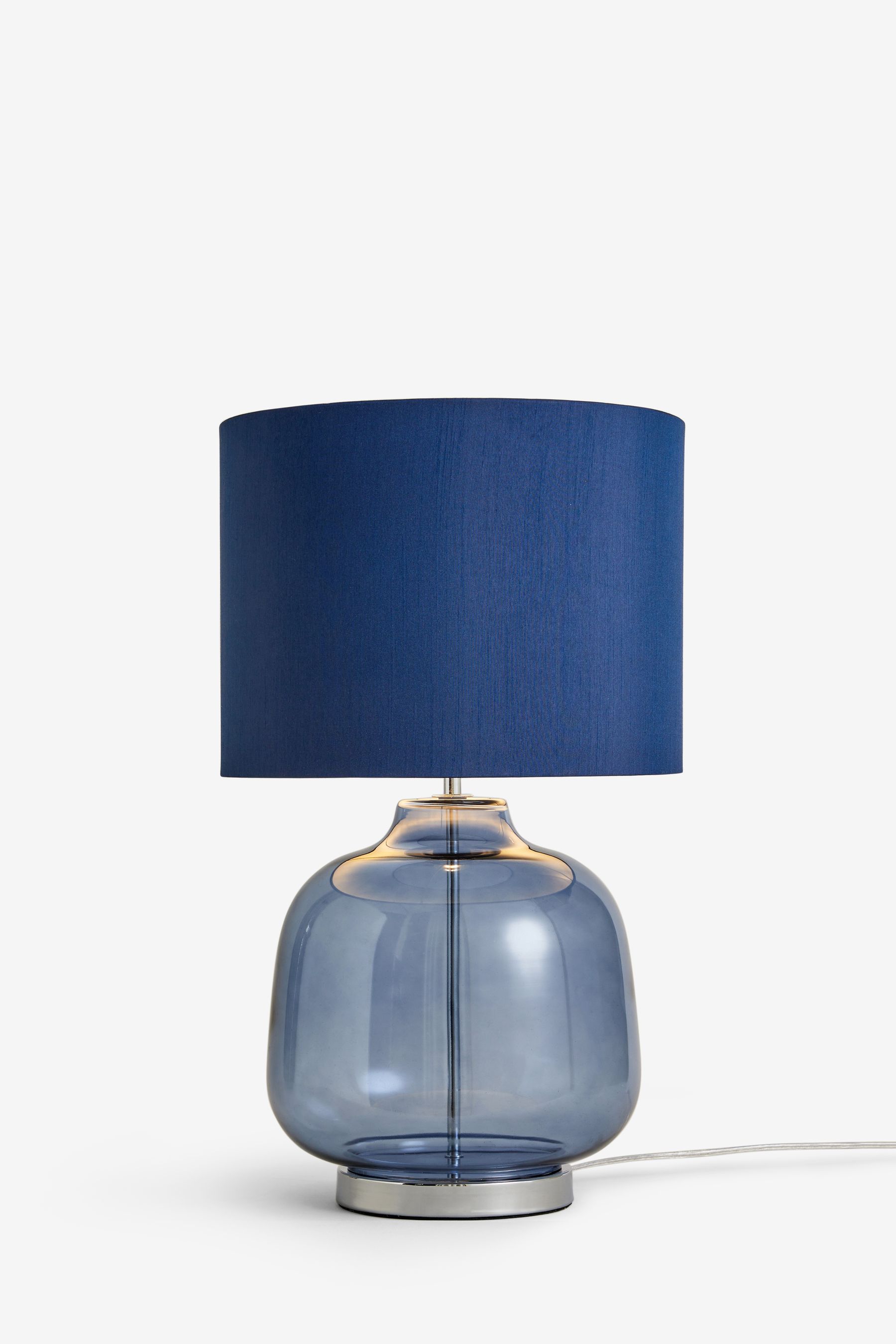 Buy Navy Blue Connor Large Table Lamp from the Next UK online shop