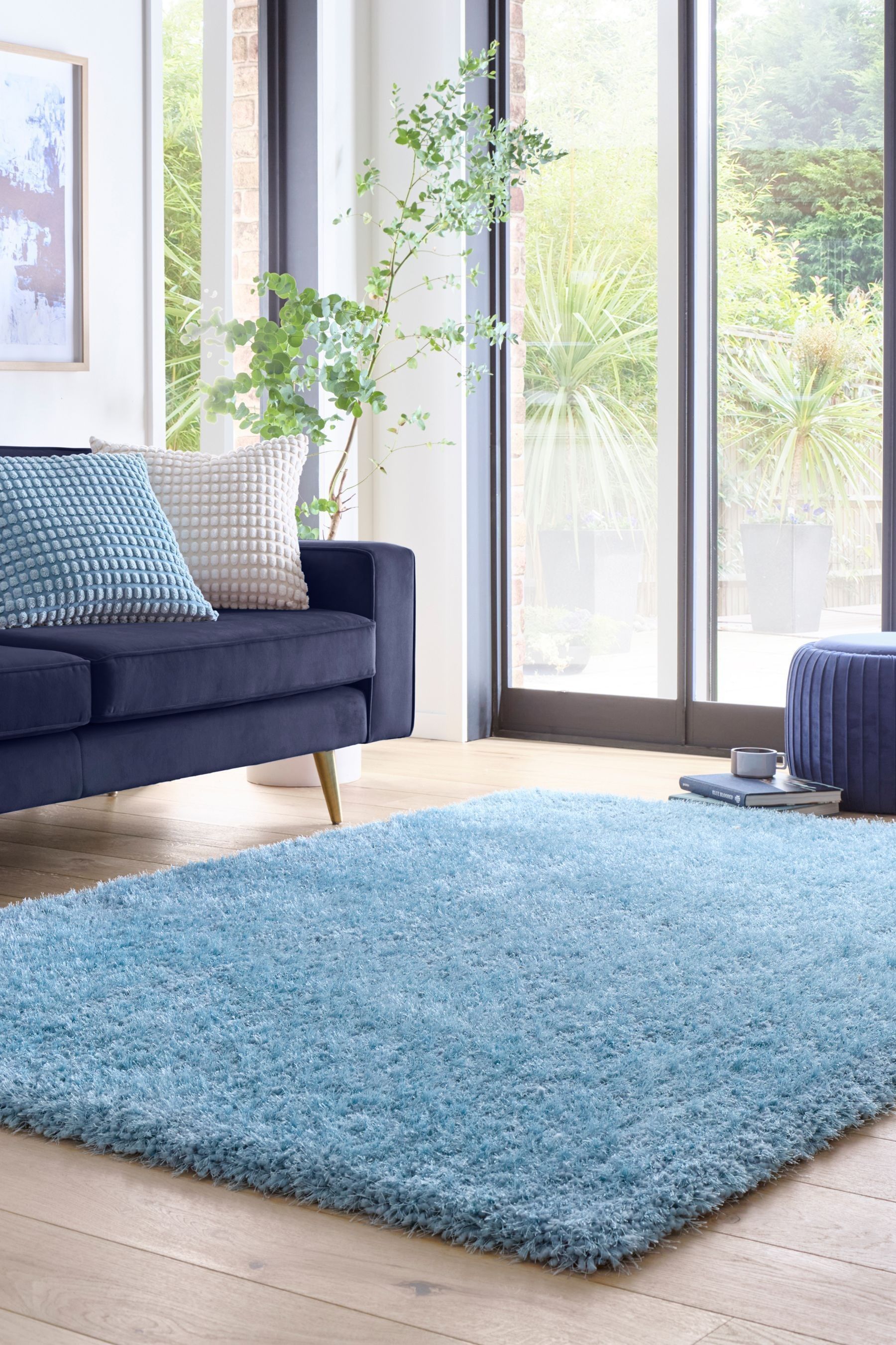 Buy Origin Rug Collection. Duck Egg Blue Chicago Rug from the Next UK ...