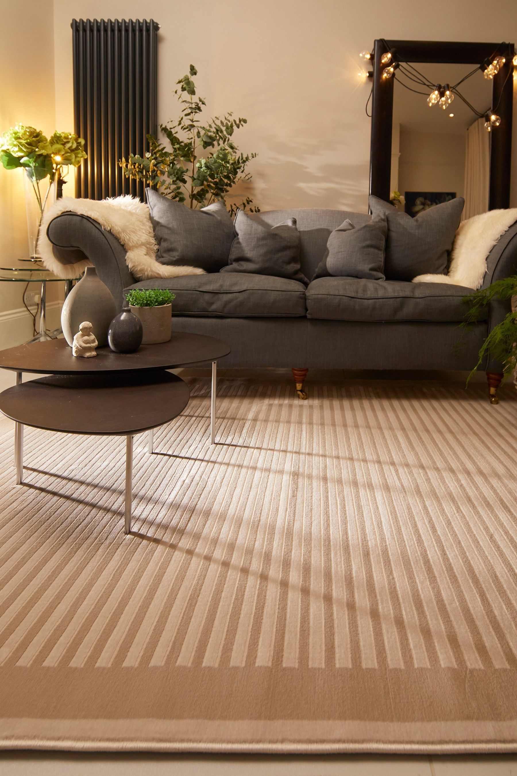 Buy Origin Rug Collection. Natural Belgrade Rug from the Next UK online ...
