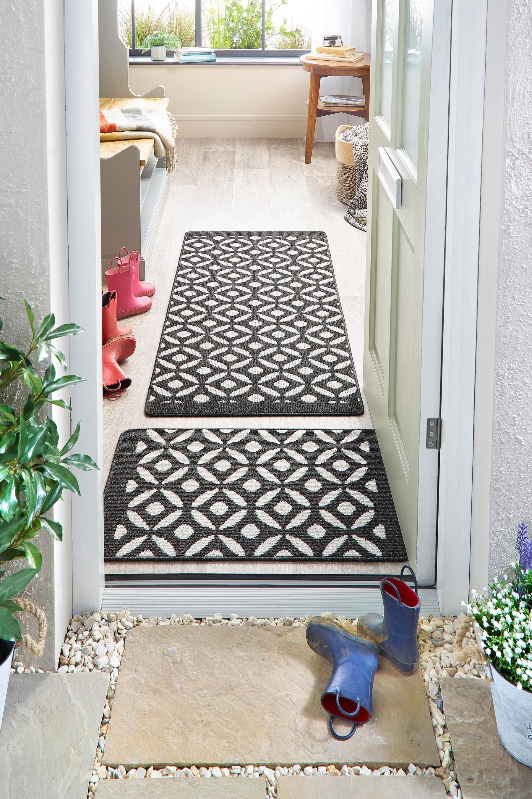 Buy My Mat Charcoal Crescent Large Runner from the Next UK online shop