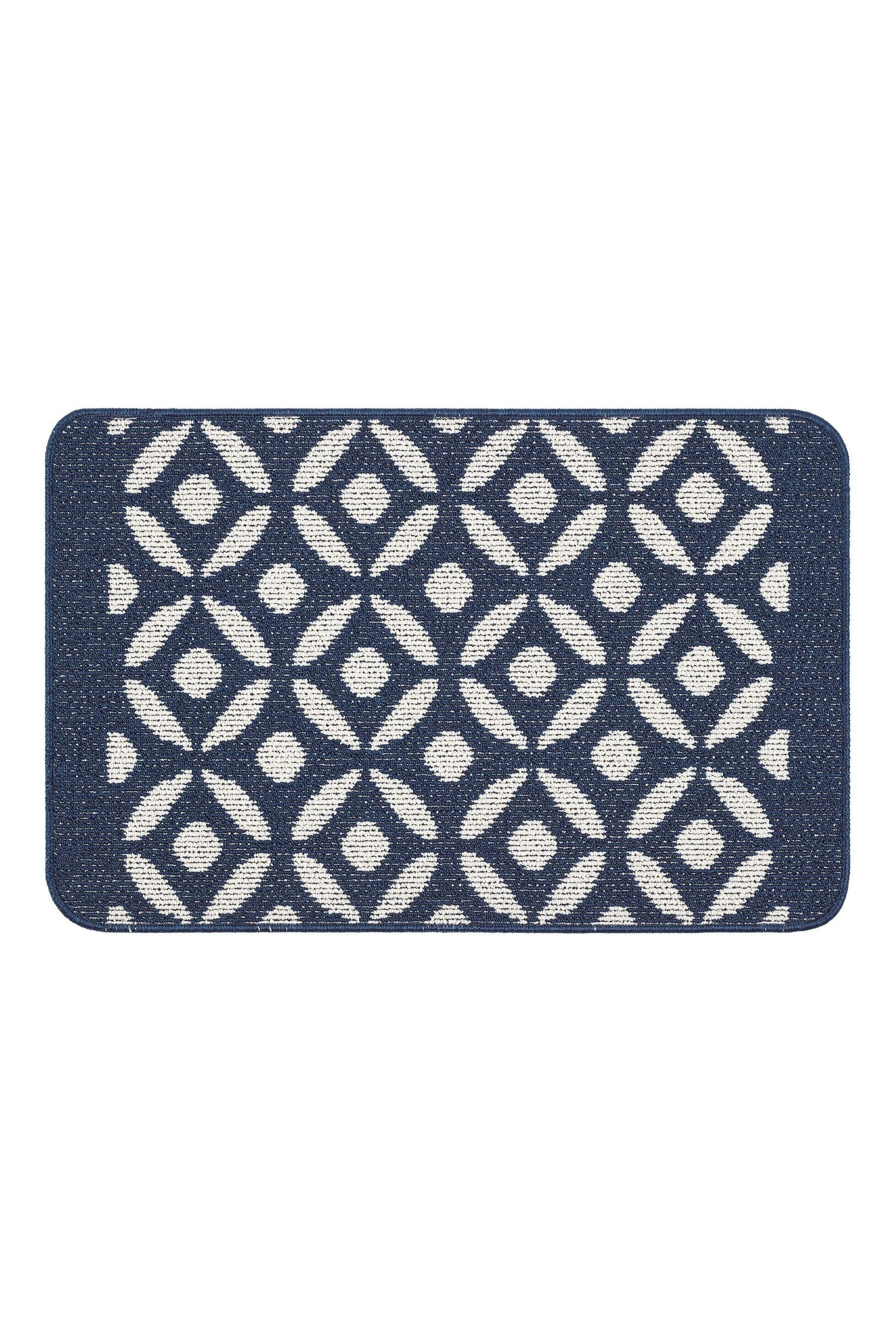 Buy My Mat Navy Crescent Large Doormat from the Next UK online shop