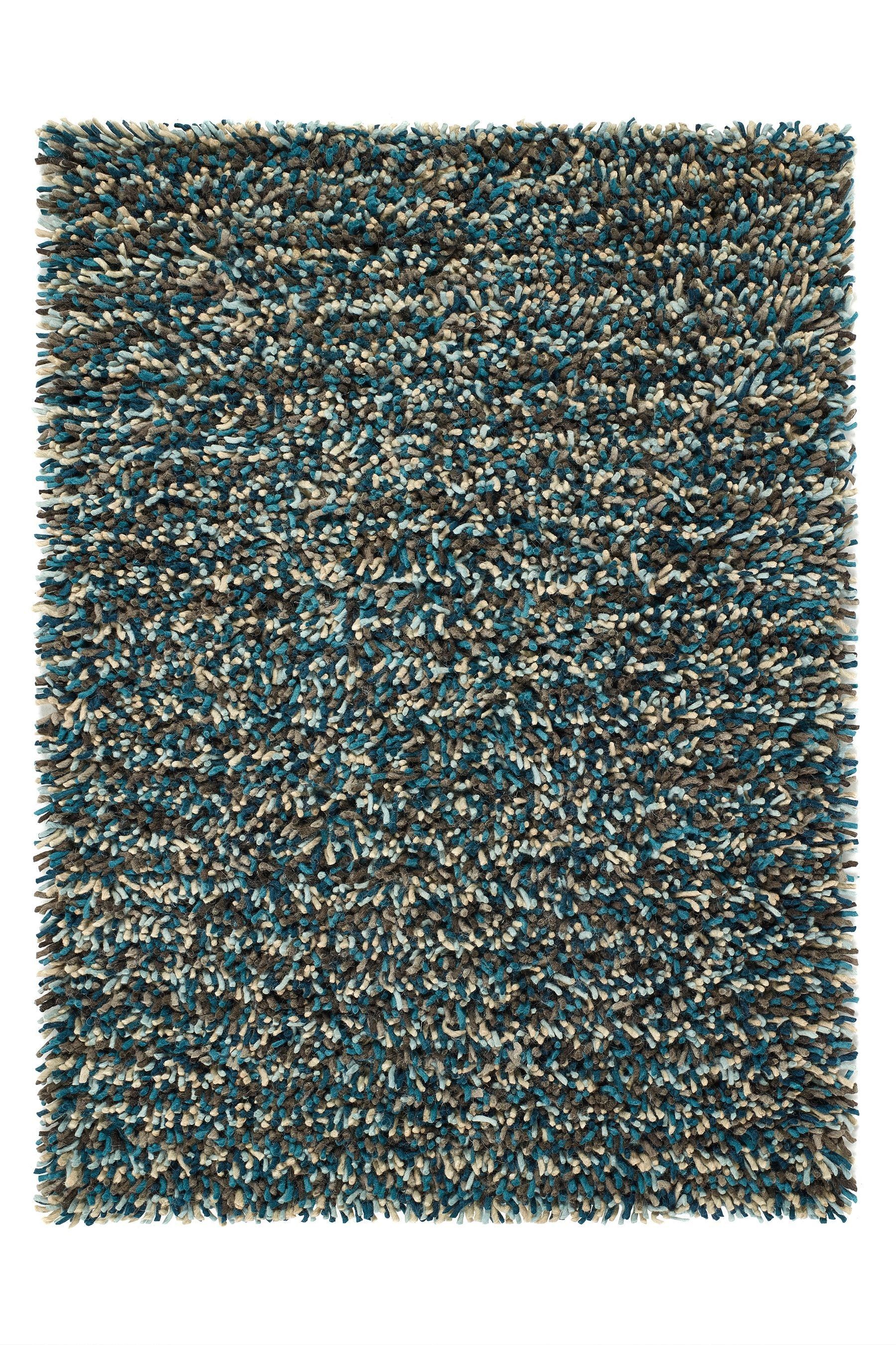 Buy Origin Rug Collection. Blue Rocks Shaggy Rug from the Next UK ...