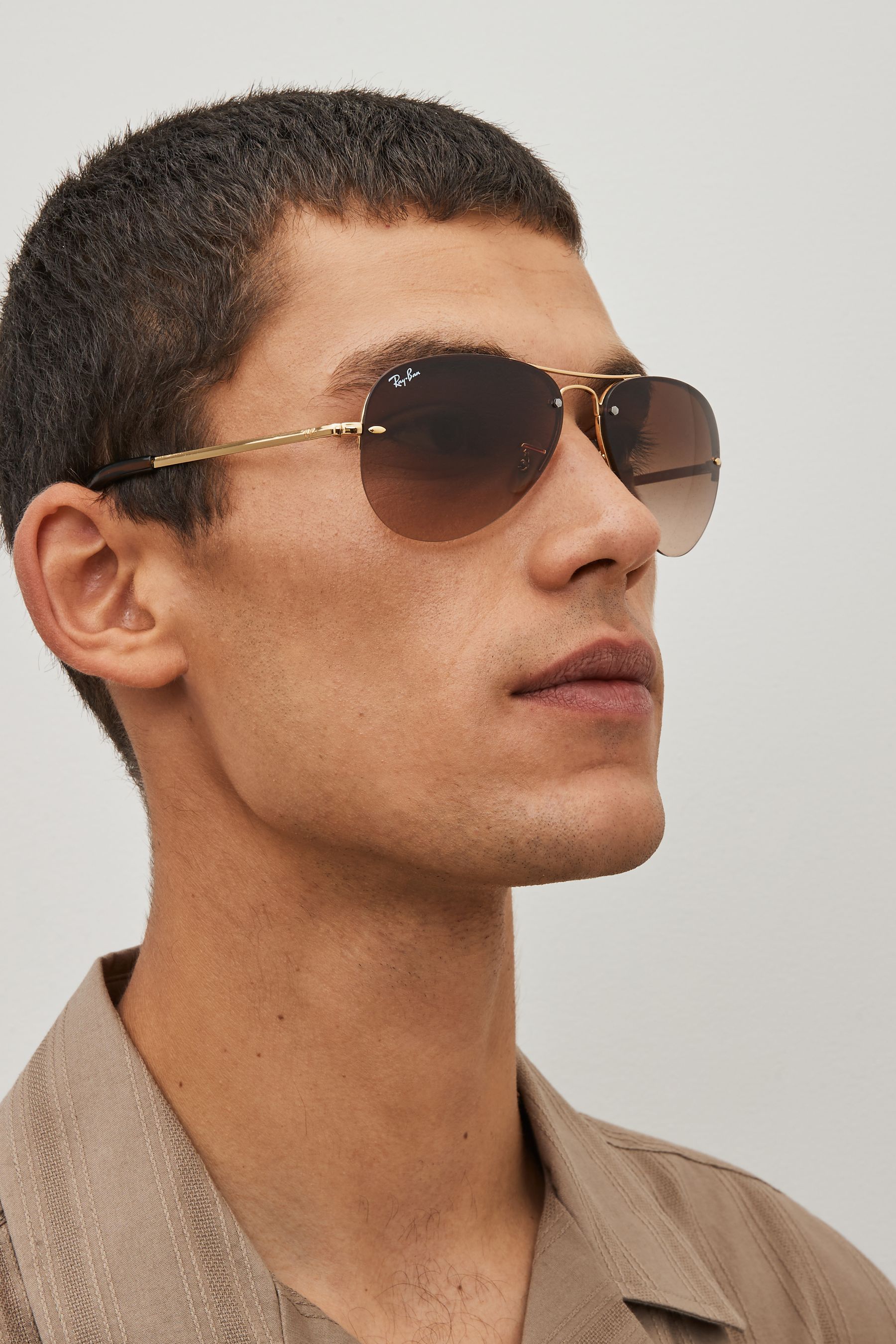 Buy Ray-Ban Aviator Lightforce Sunglasses from the Next UK online shop
