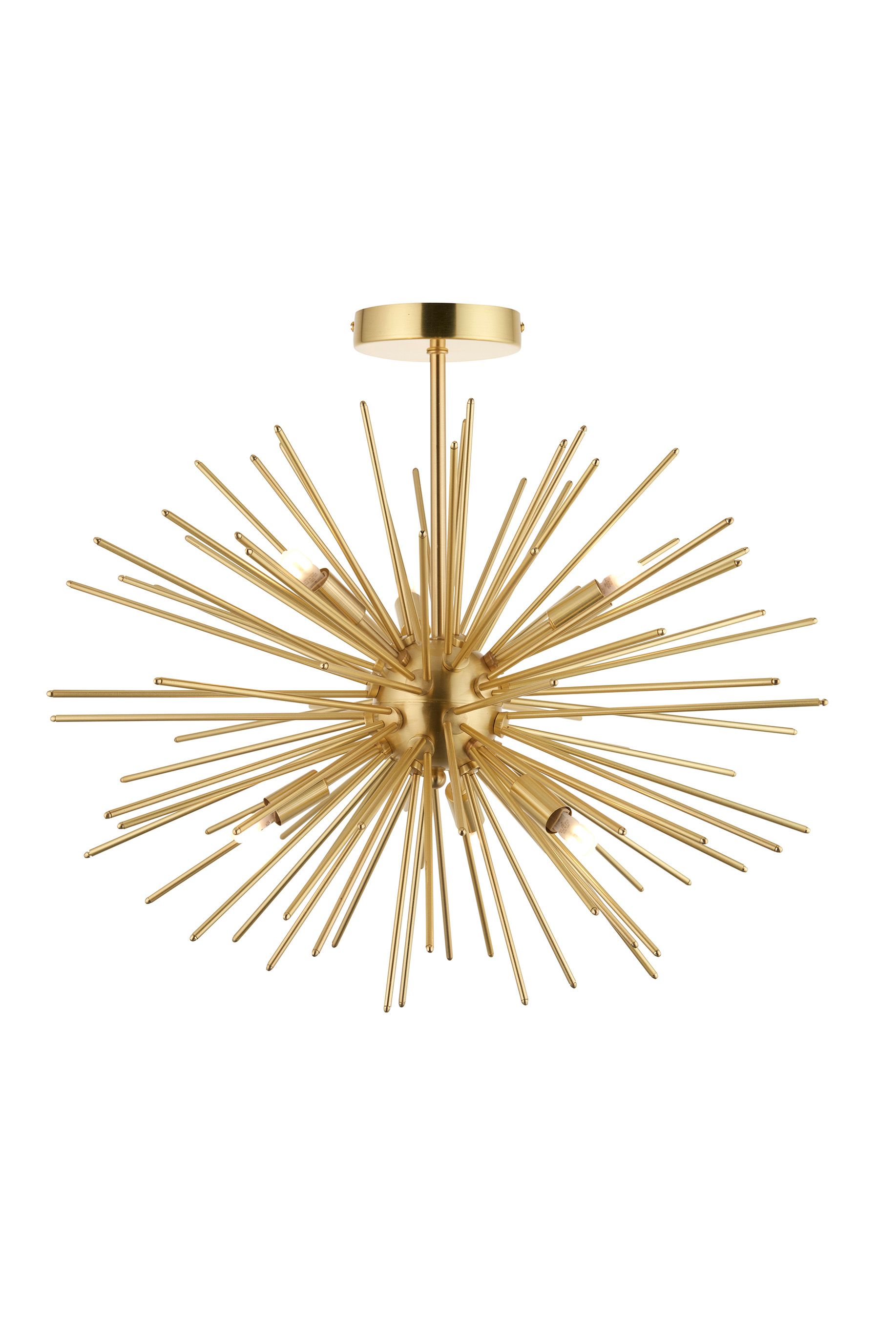 Buy Gallery Brass Drake 6 Bulb Ceiling Light from the Next UK online shop